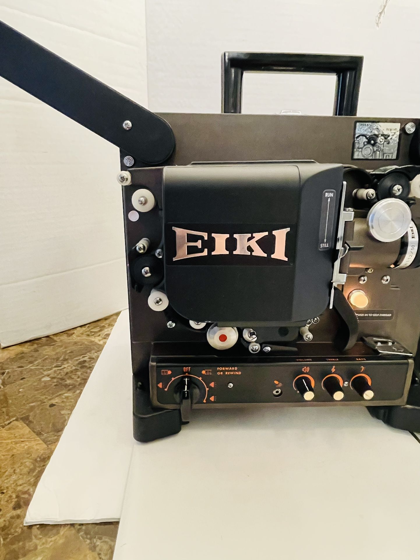 Rare Vintage Eiki “Elf” Model NT-1 16mm Film Projector w/ Sound in Case ...