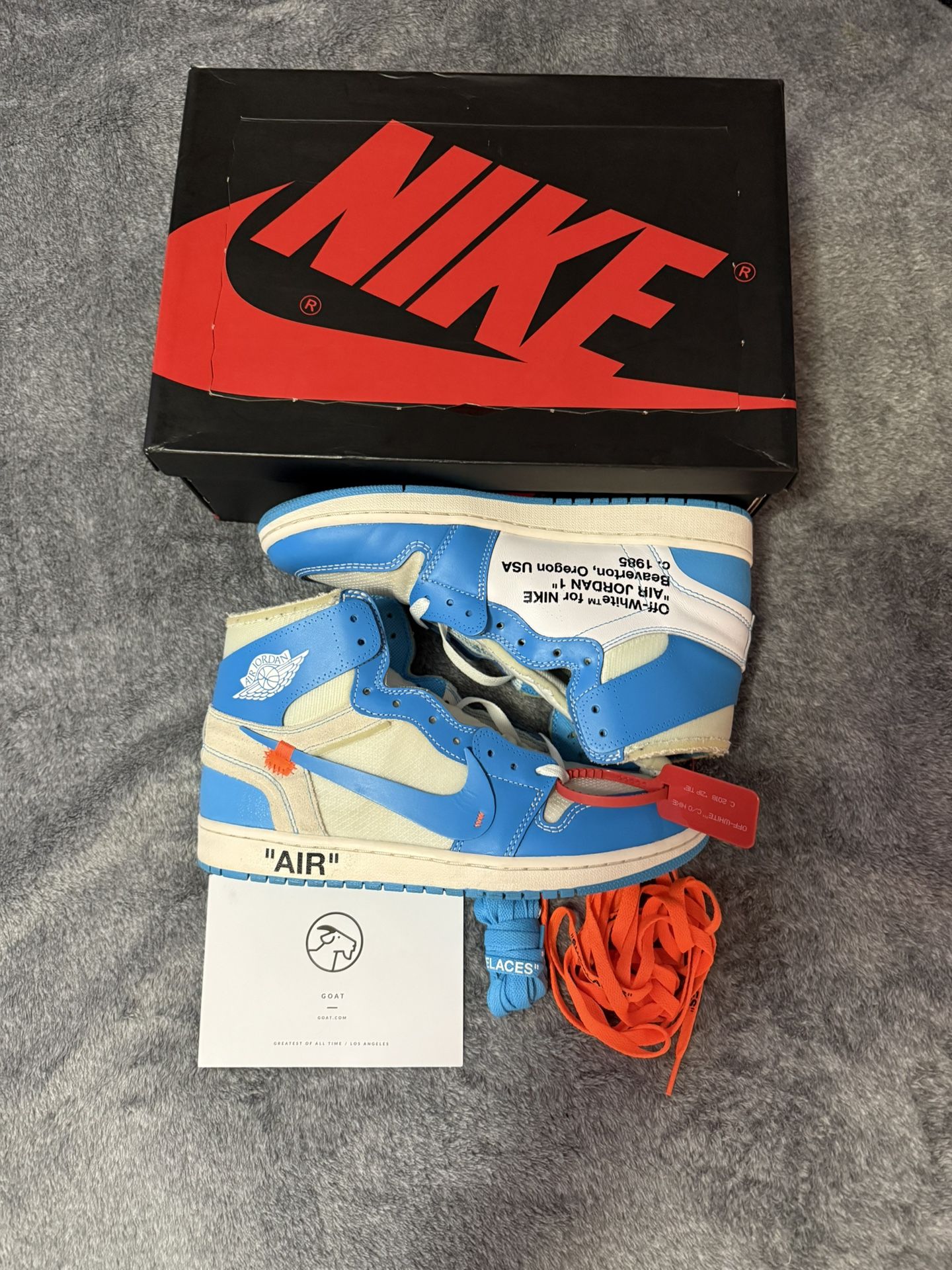 Jordan 1 Off white unc for Sale in Seattle, WA - OfferUp