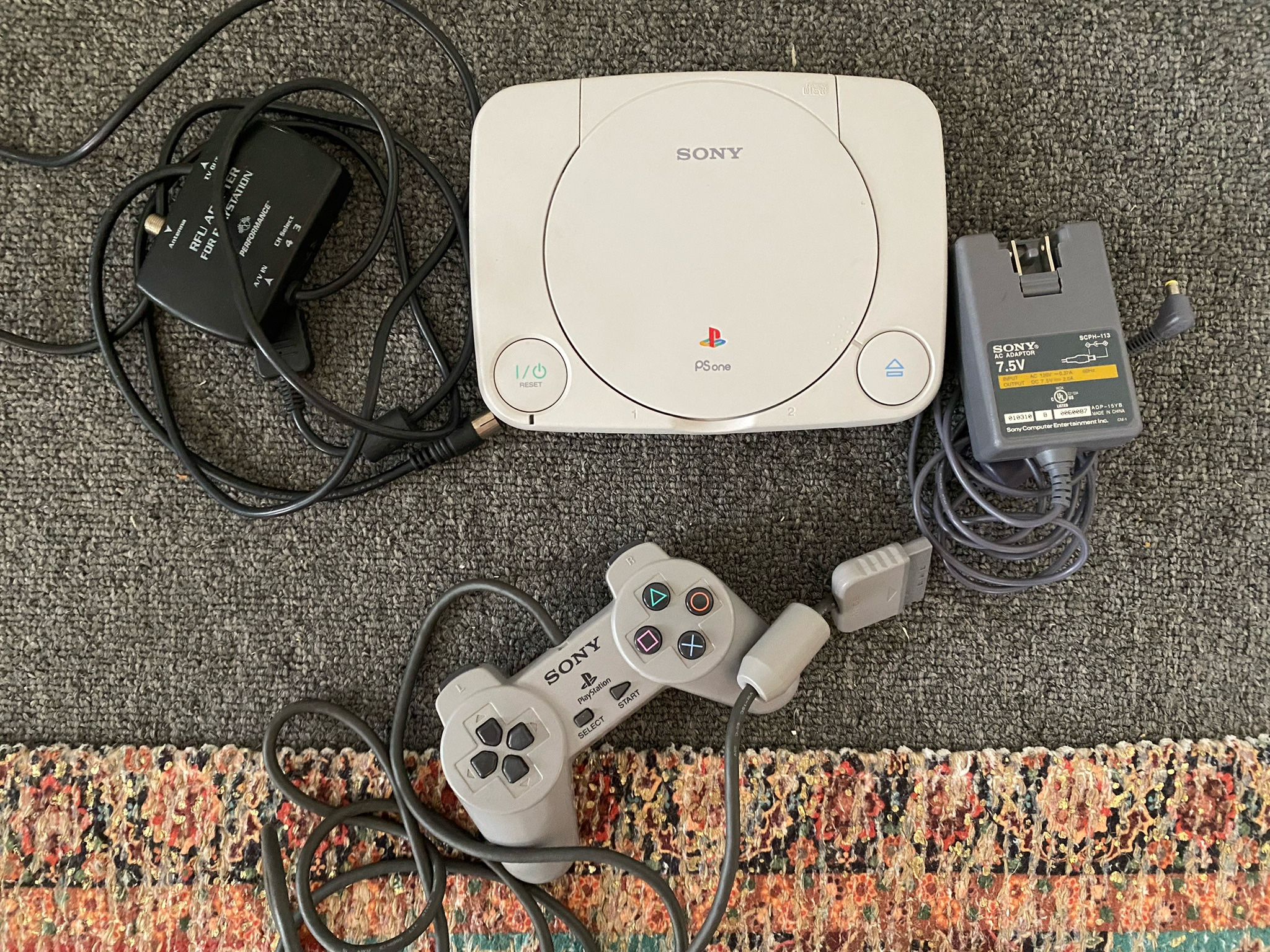 Original Playstation One PS1 Console, Controller and Power for Sale in ...