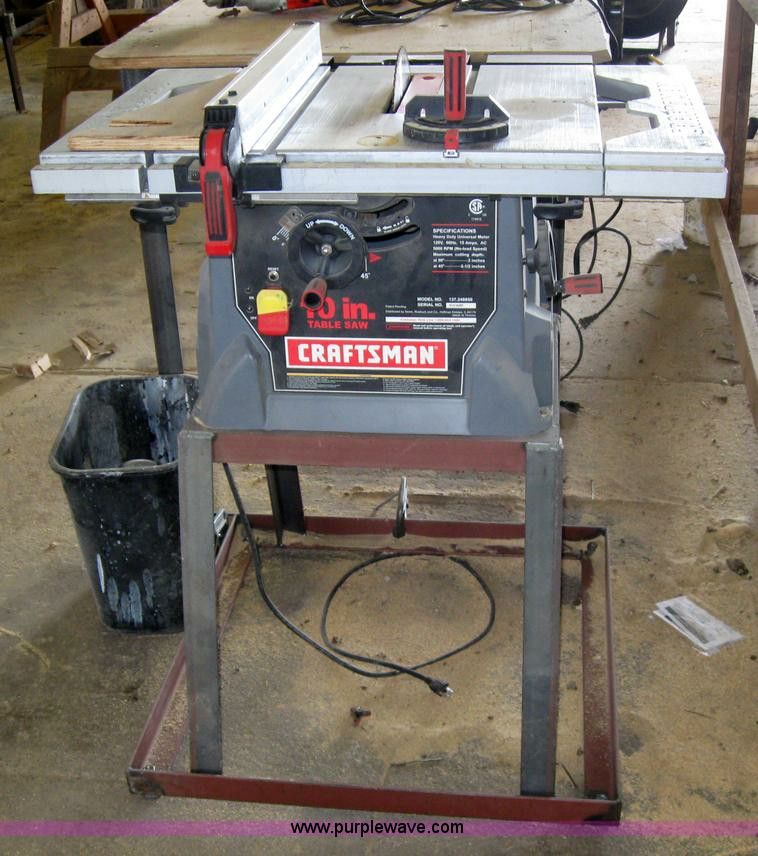 Craftsman Table Saw Models