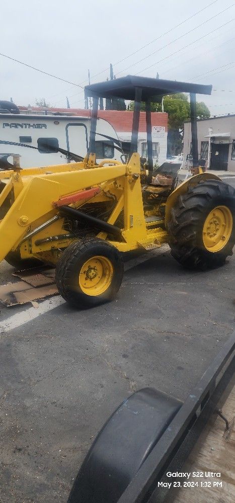 Skip Loader MF 50e Ready For Work New Seat Gannon Rippers Pto for Sale ...