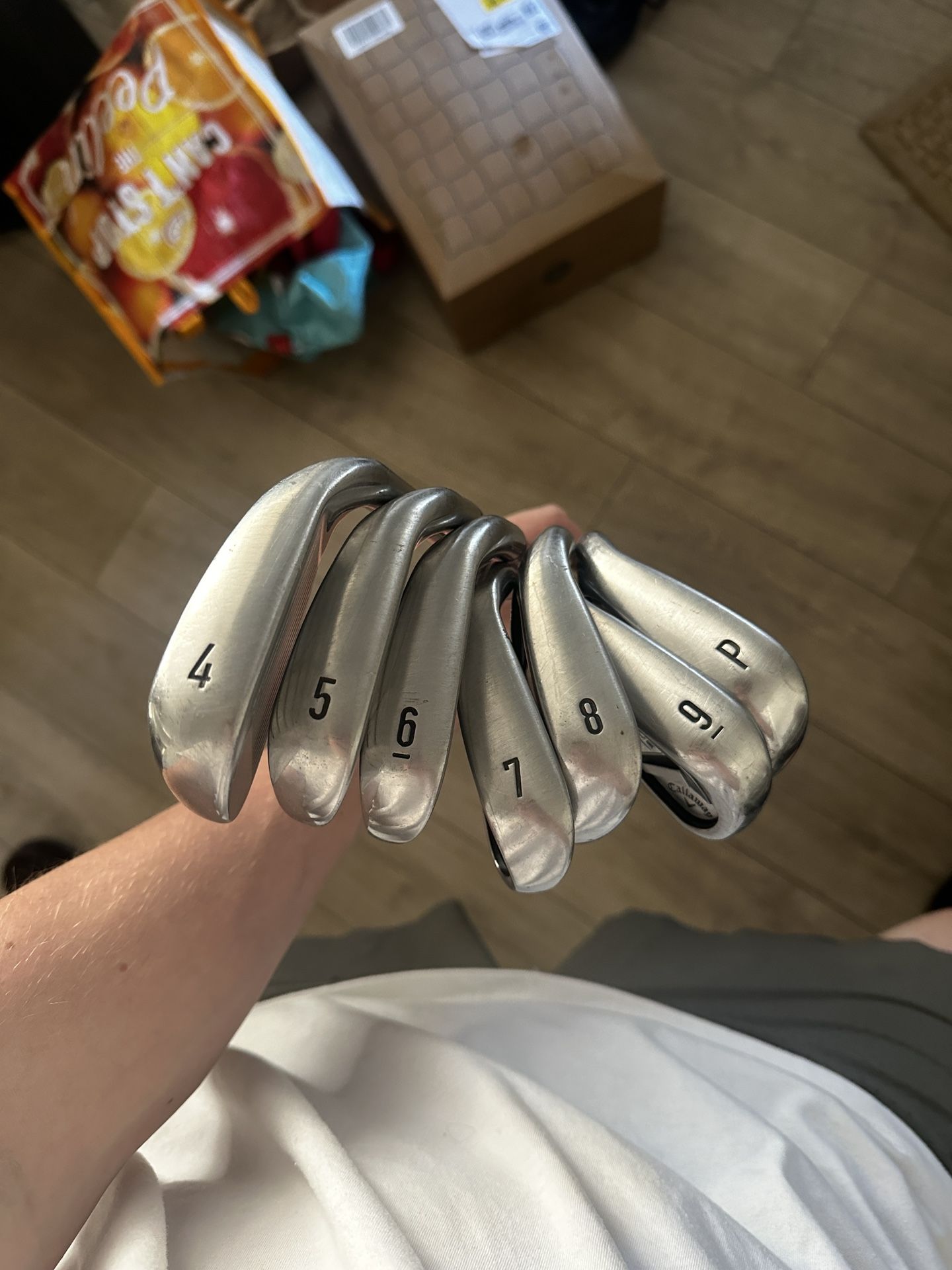 Left handed Callaway Rogue irons 95g shafts (4-pw) for Sale in Orange ...