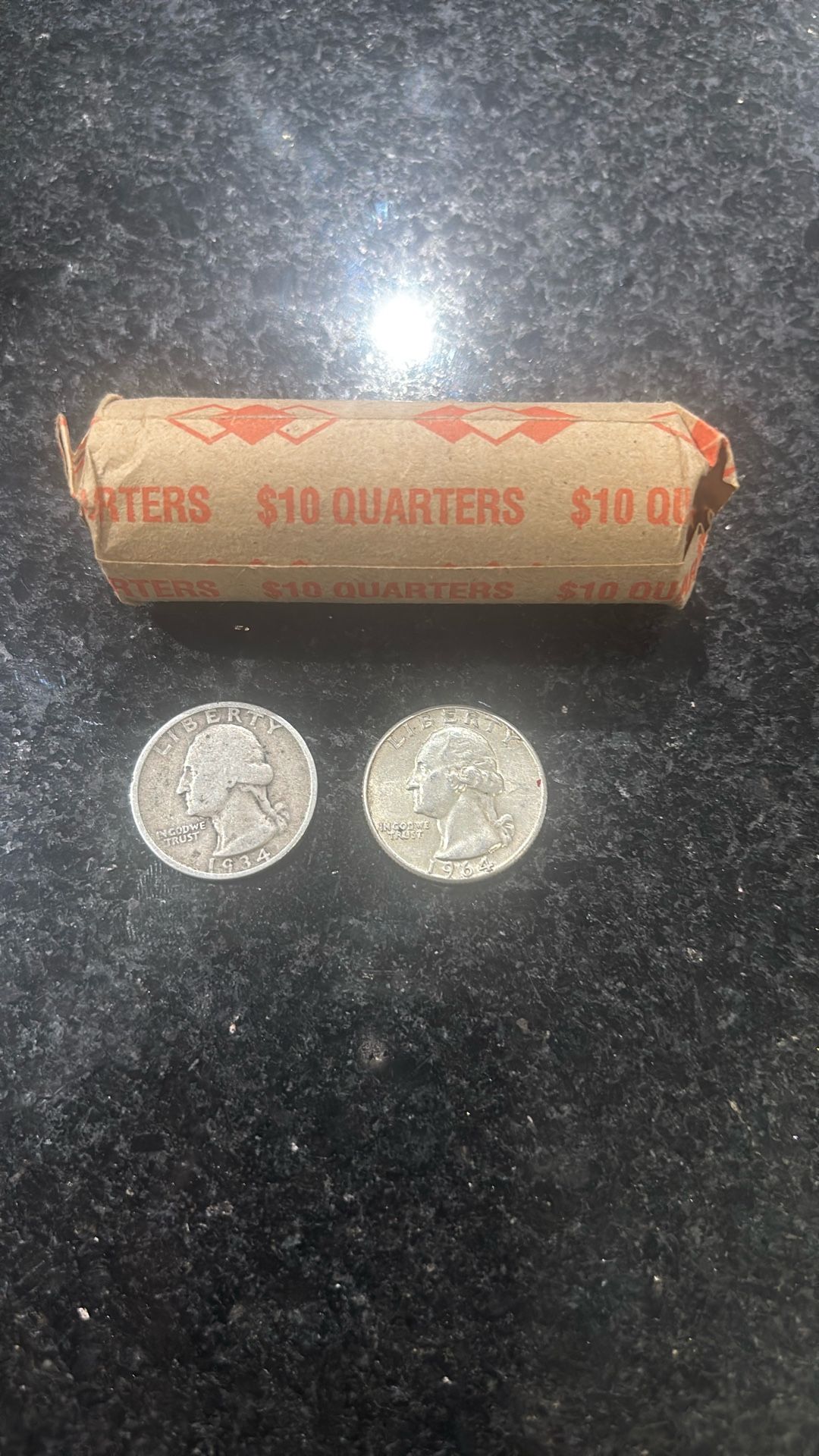 Roll Of 40 Washington 90% Silver Quarters for Sale in Miami, FL - OfferUp