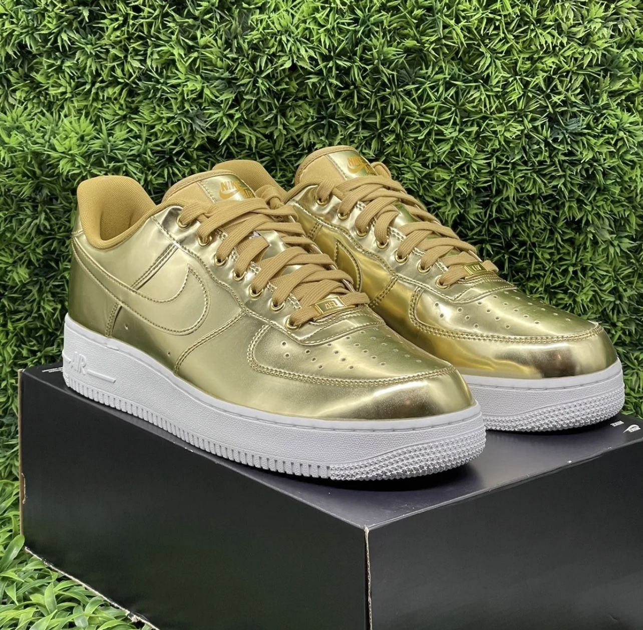 Nike Air Force 1 SP “Gold” Men’s Size 11.5 US (Wmns 13) CQ6566 900 AF1 ...
