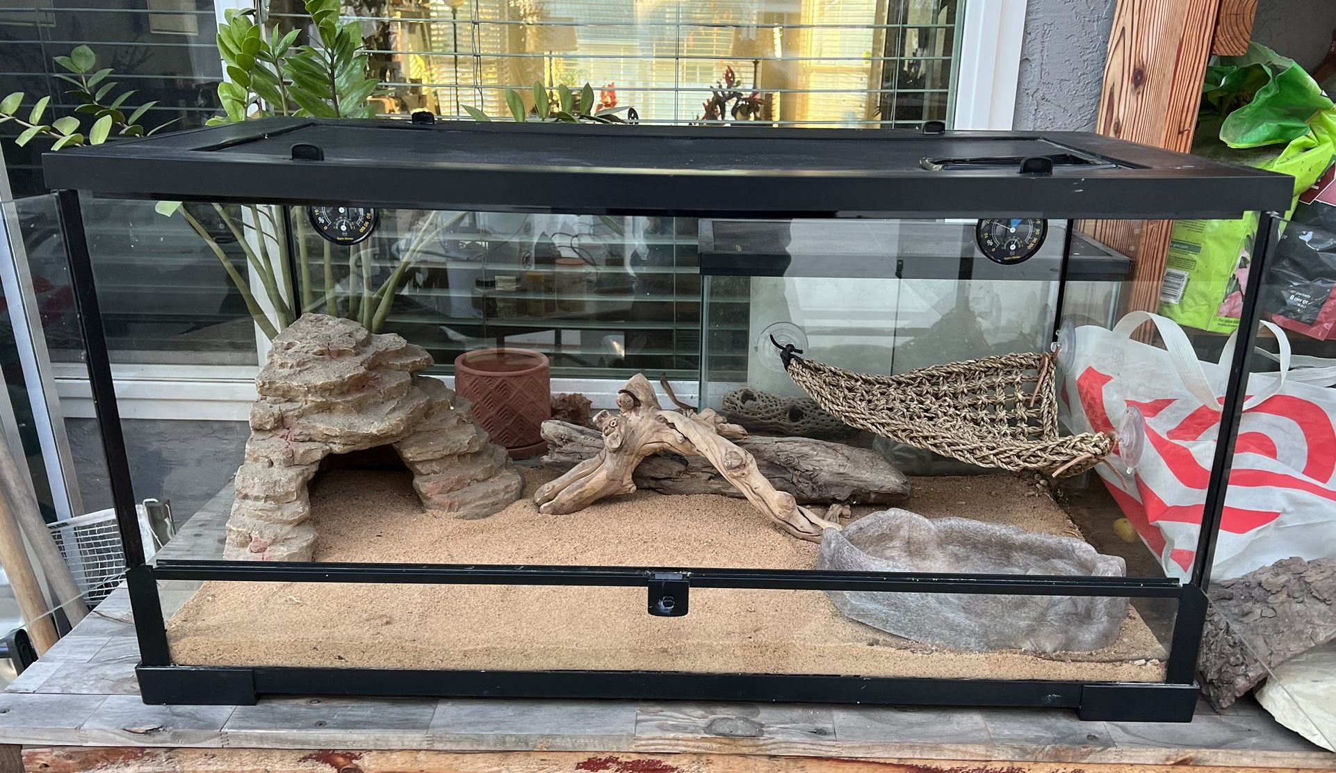 Reptile Desert Terrarium Full Setup for Sale in Oceanside, CA - OfferUp