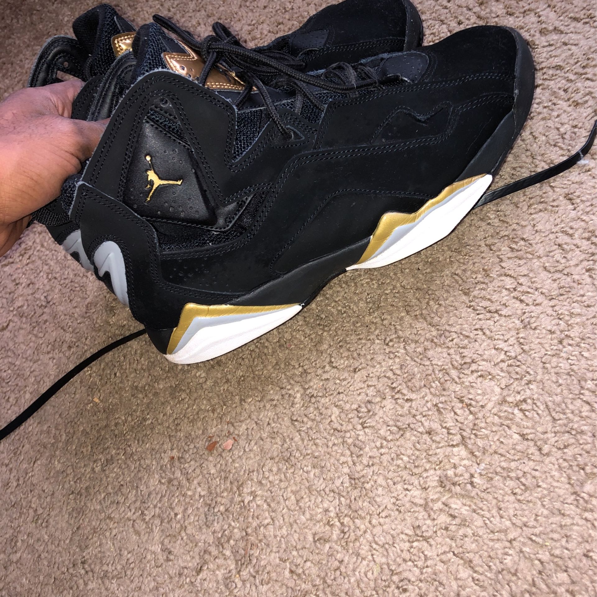 True Flight Jordans On Feet