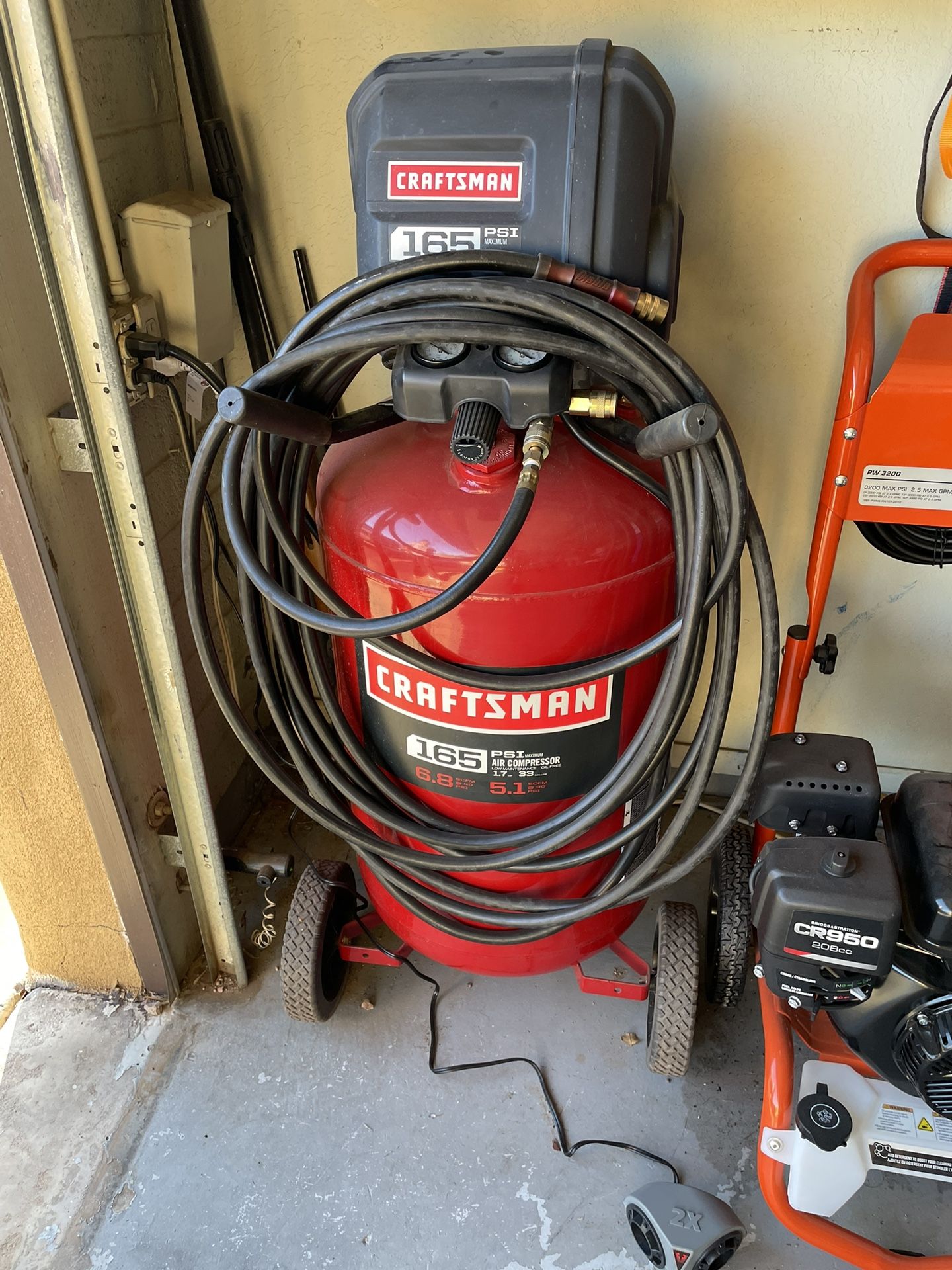 Craftsman 165 PSI, 33 Gallon Compressor for Sale in Scottsdale, AZ ...