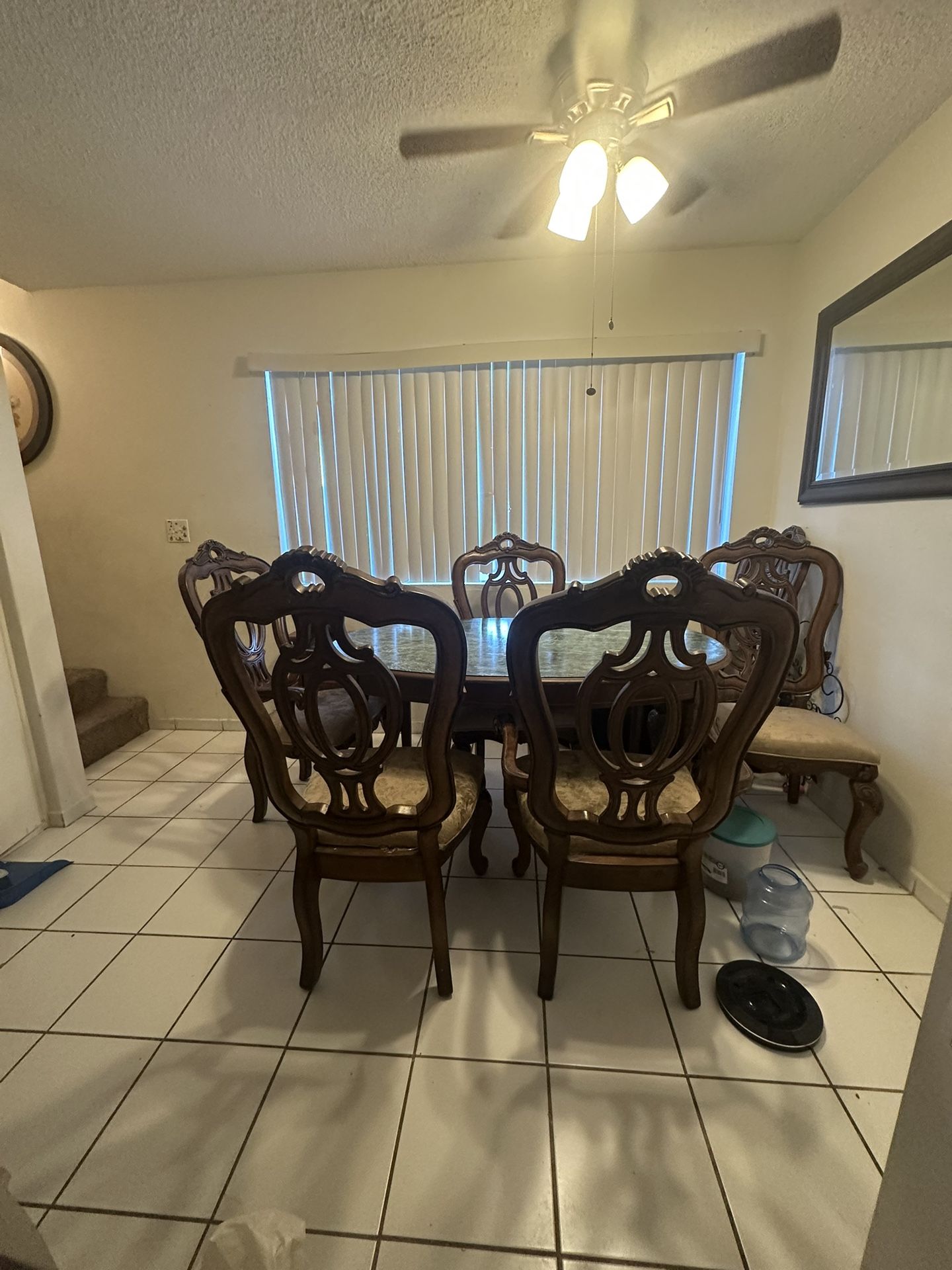 Free Dining Room Table with 6 Chairs for Sale in San Diego, CA - OfferUp