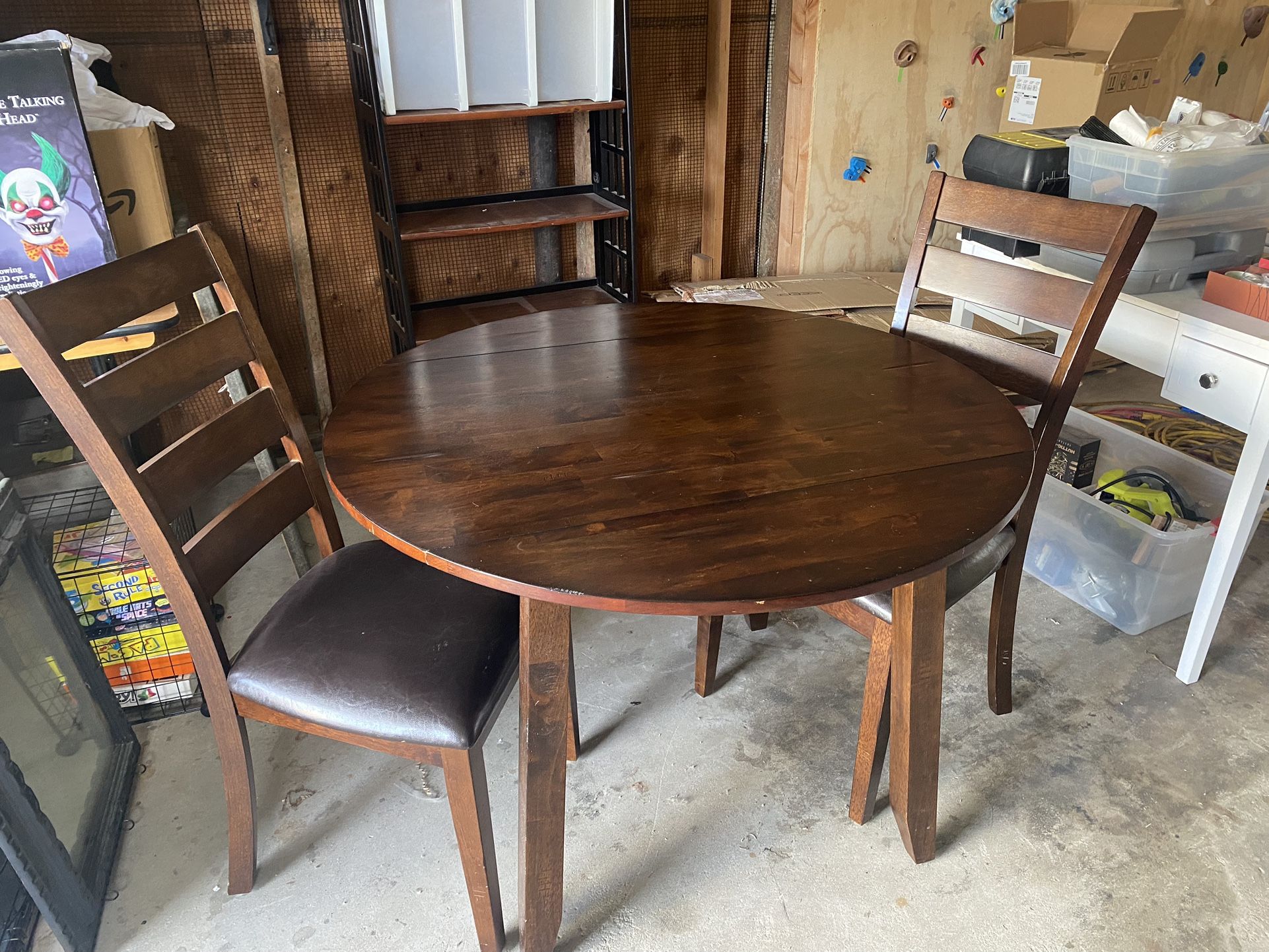 Dining Room Table With Drop Down Sides