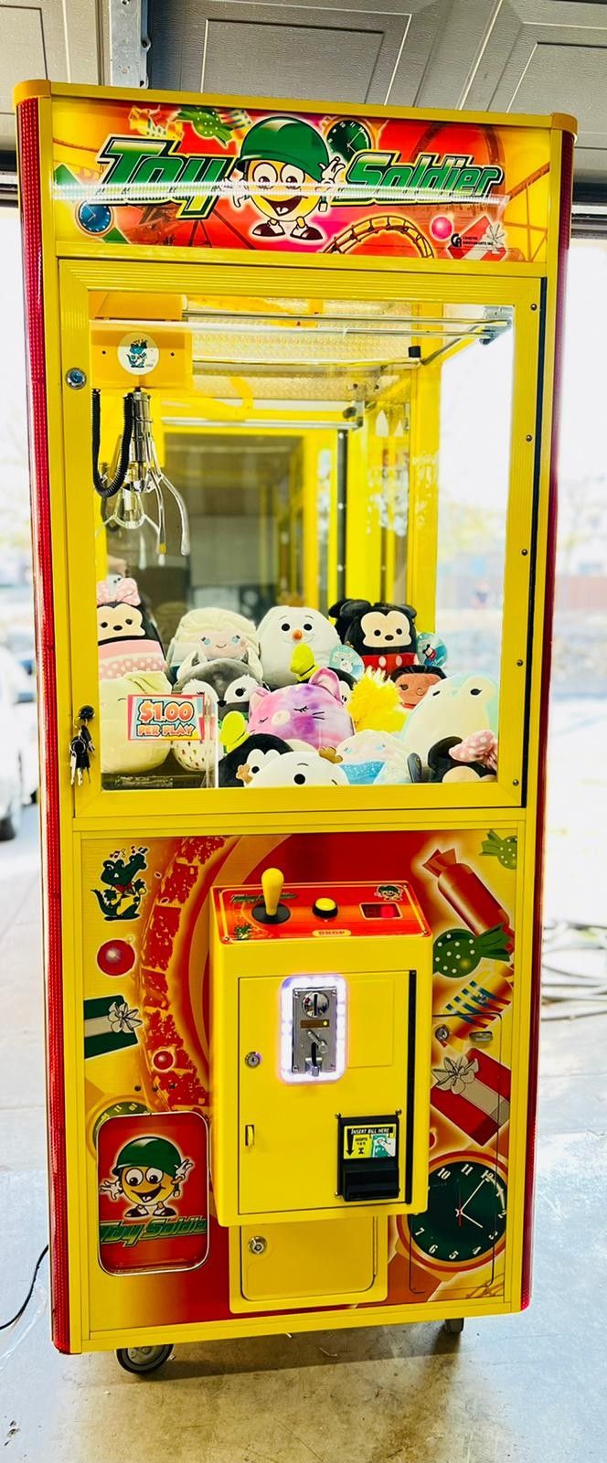 Toy Soldier Claw Machine Toy Crane for Sale in San Antonio, TX - OfferUp