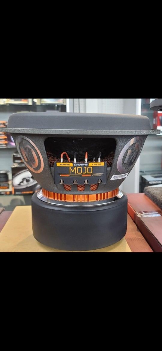 2 × MEMPHIS MOJO DVC12'S IN BOX, CUSTOM LITHIUM BATTERY, CUSTOM ...