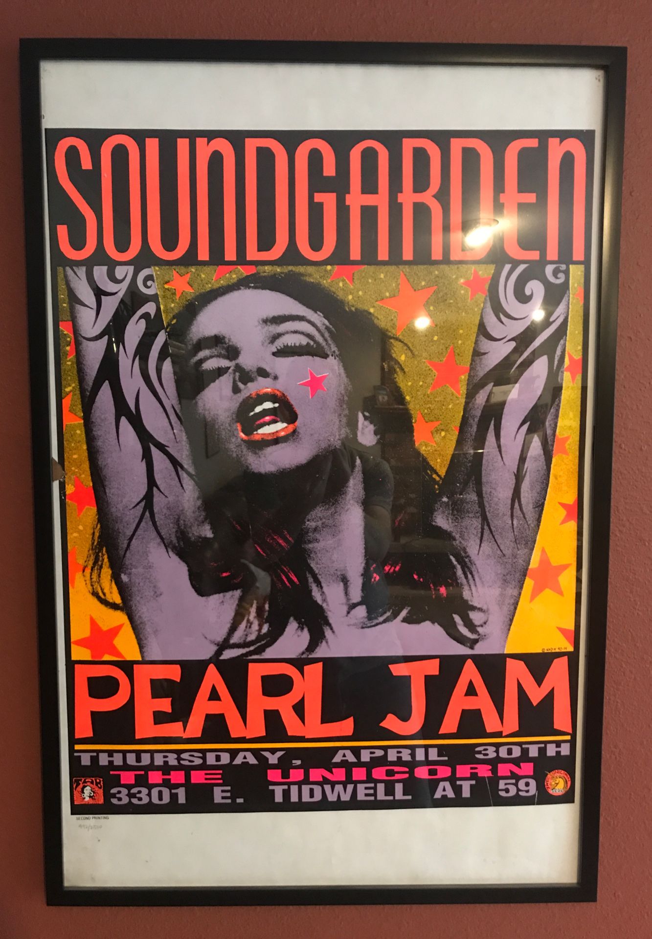 Pearl Jam soundgarden concert poster for Sale in Lynnwood, WA - OfferUp