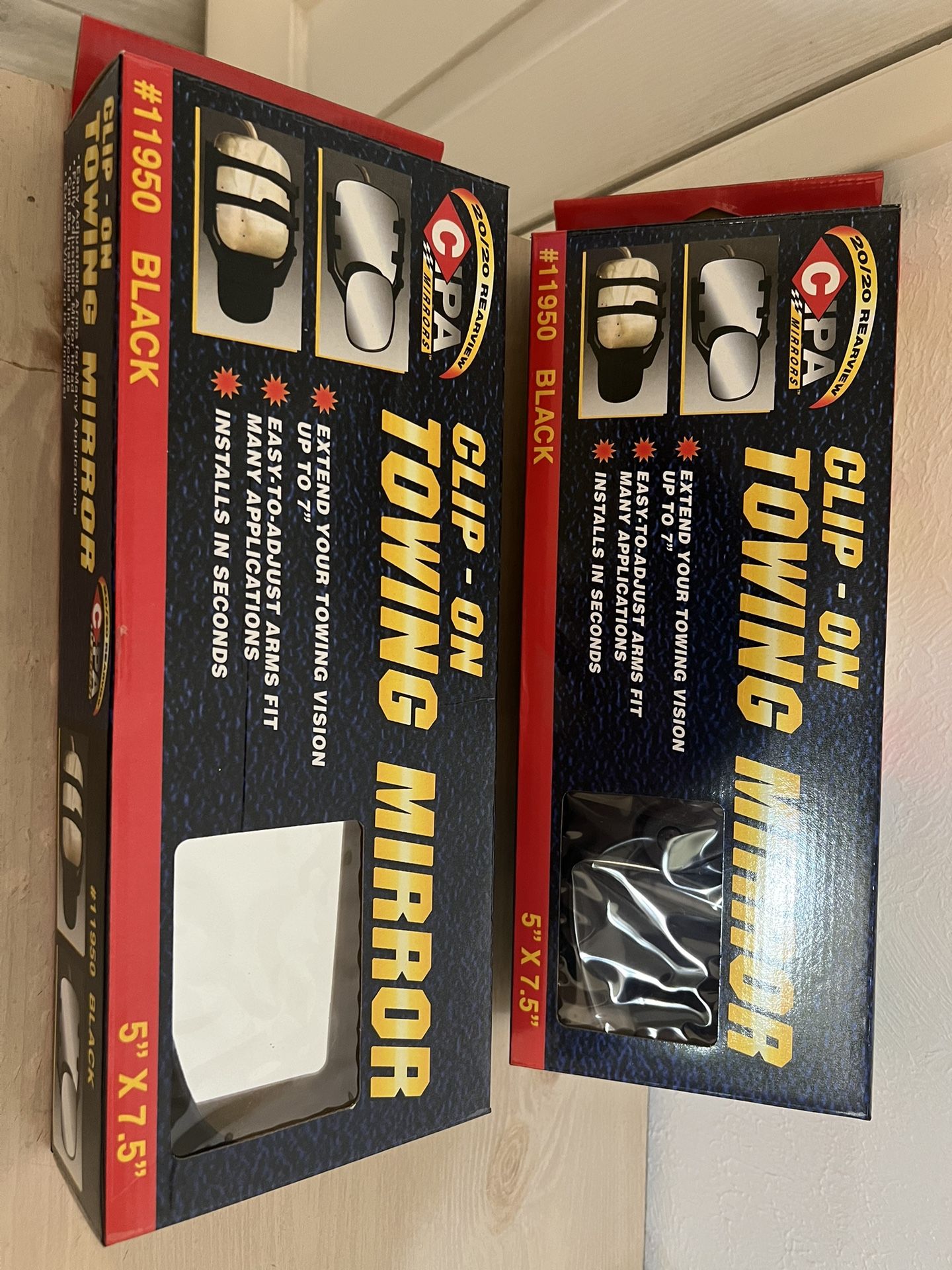 Clip - On Towing Mirrors / Espejos Para Remolque for Sale in Mesa, AZ ...