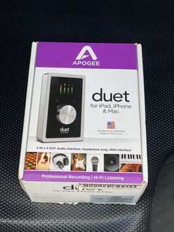 Apogee Duet 2 iOS, Mac - Silver/Black. for Sale in Long Beach, CA - OfferUp