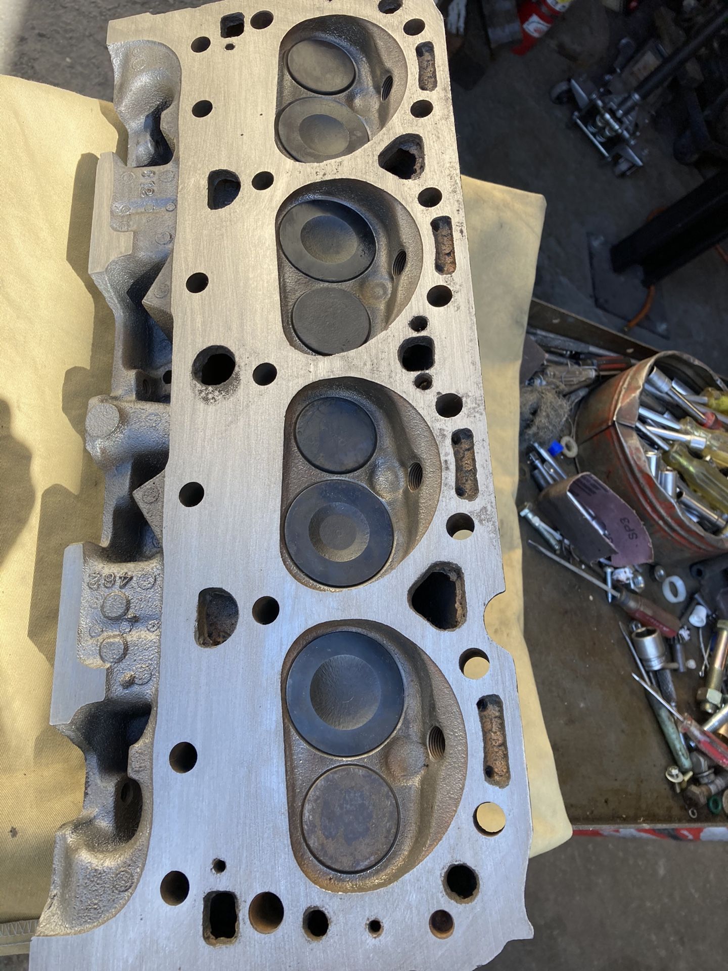 1960’s Chevrolet 327 Small Block Chevy Heads - 462 Camel Hump - 202 ...