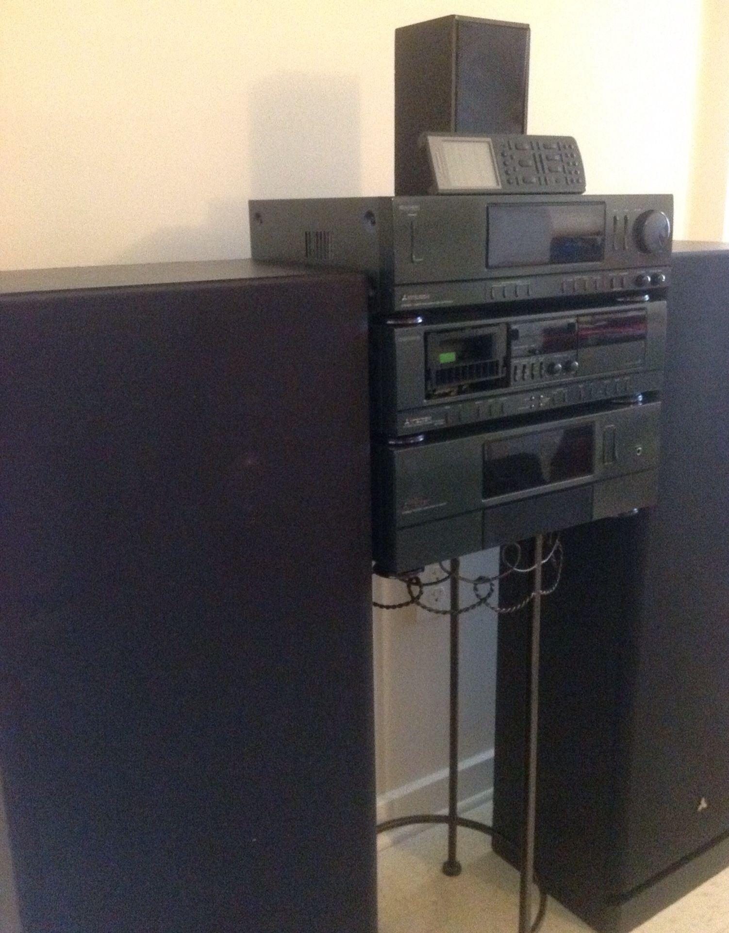 Sony LBT-D107 Stereo Tuner, Tape Deck, CD Player With