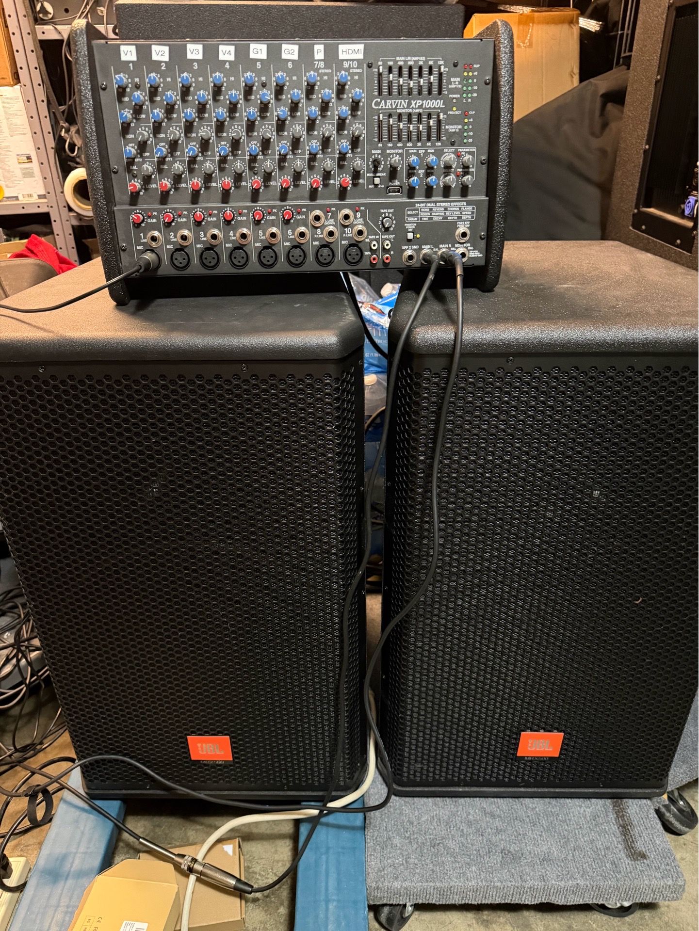 JBL MRX515 speakers and mixer for Sale in Kent, WA - OfferUp
