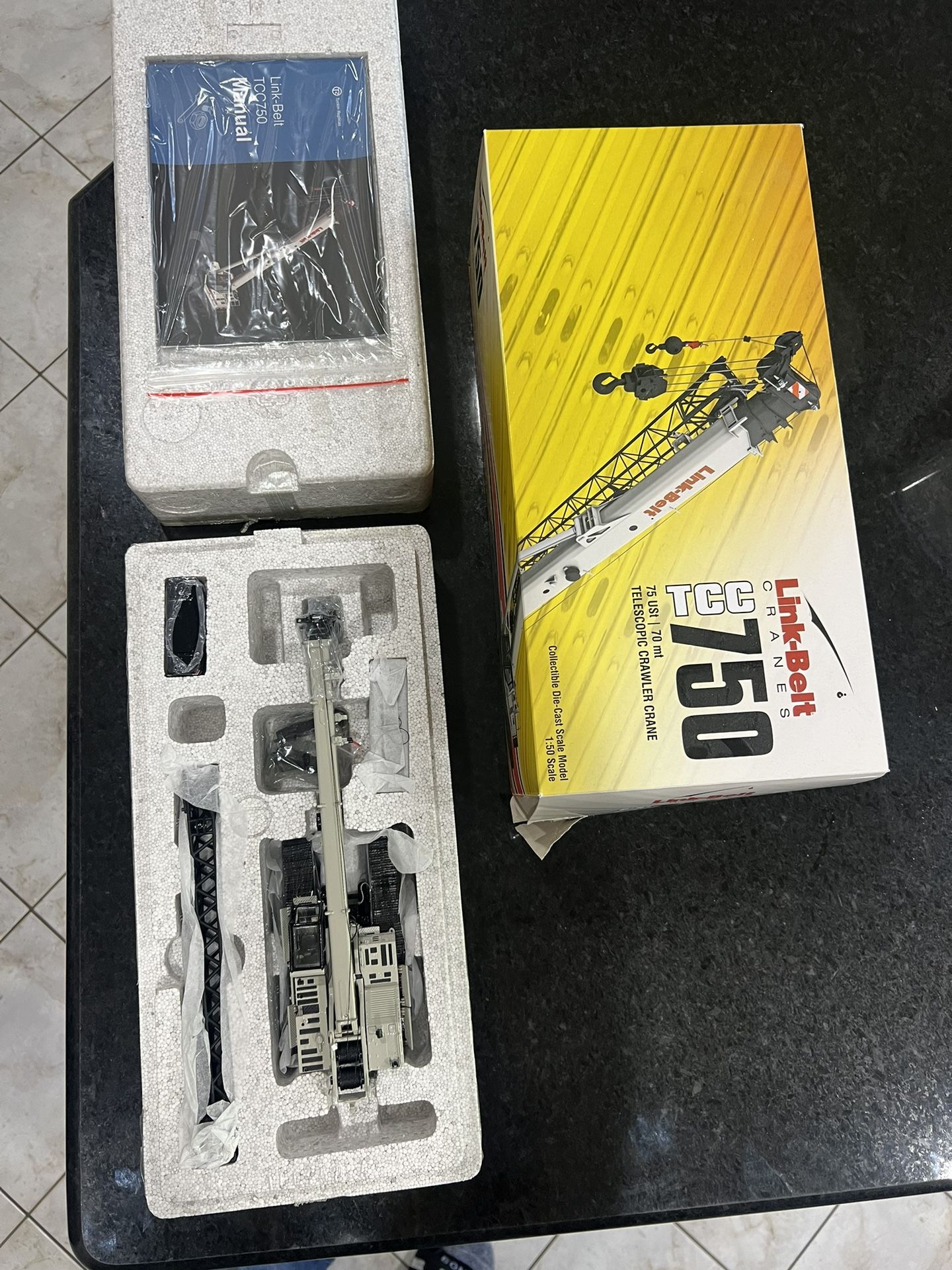 Link-Belt Crane TCC750 Construction model 1:50 Scale for Sale in New ...