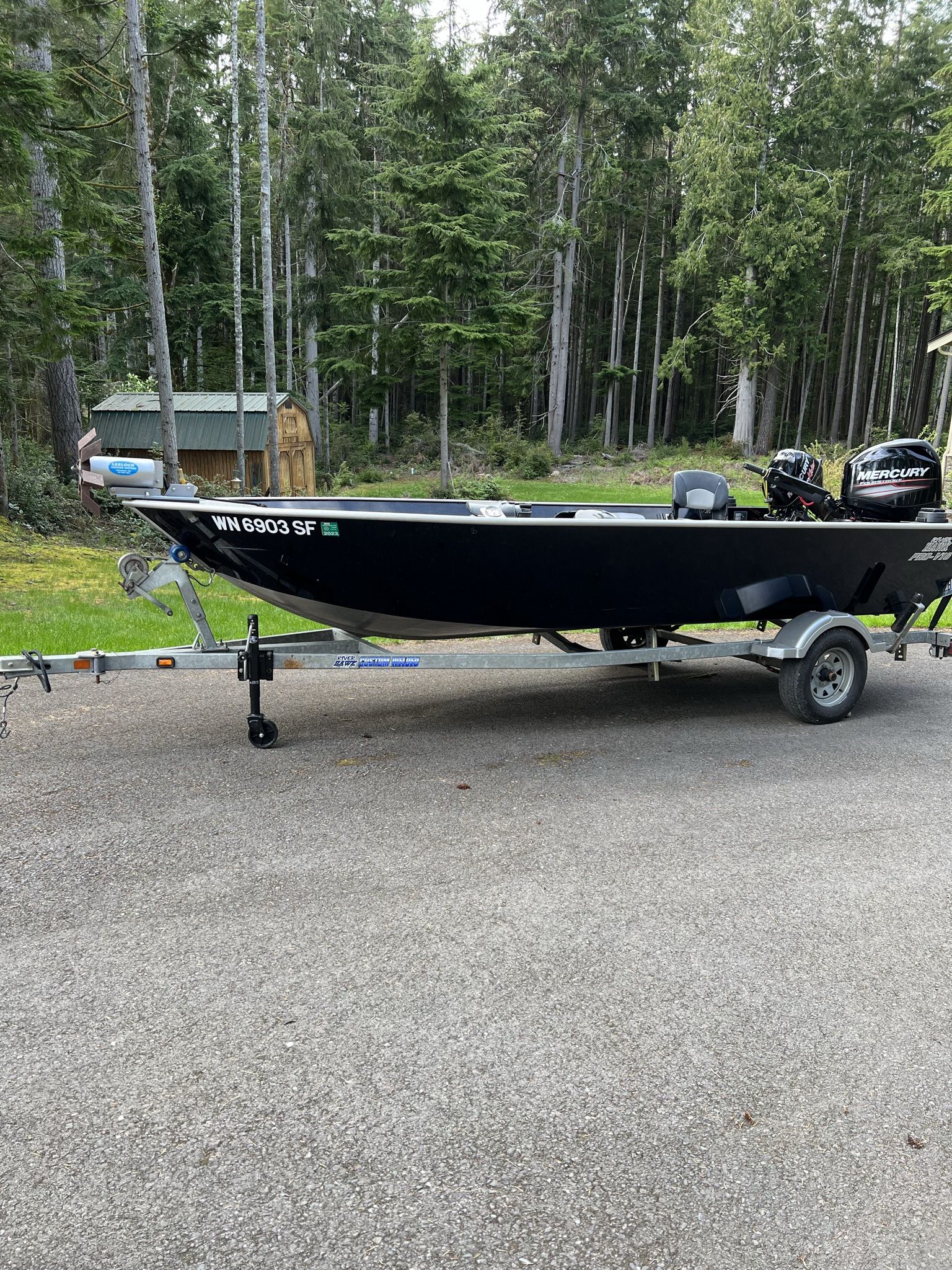 2014 River Hawk Pro V 16 for Sale in Olalla, WA - OfferUp