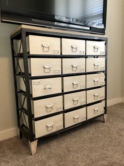 INDUSTRIAL DRESSER FROM URBAN OUTFITTERS PERFECT CONDITIONS for Sale in Frisco TX OfferUp