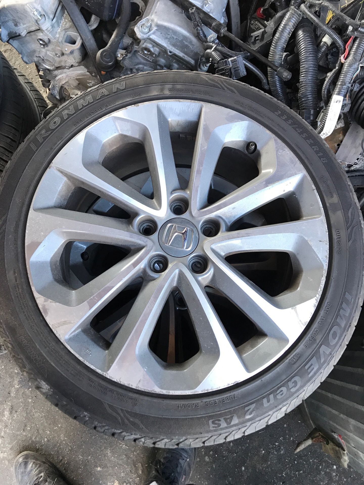 2015 Honda Accord wheel wheels rim rims alloy aluminum 2012 2013 2014 ...