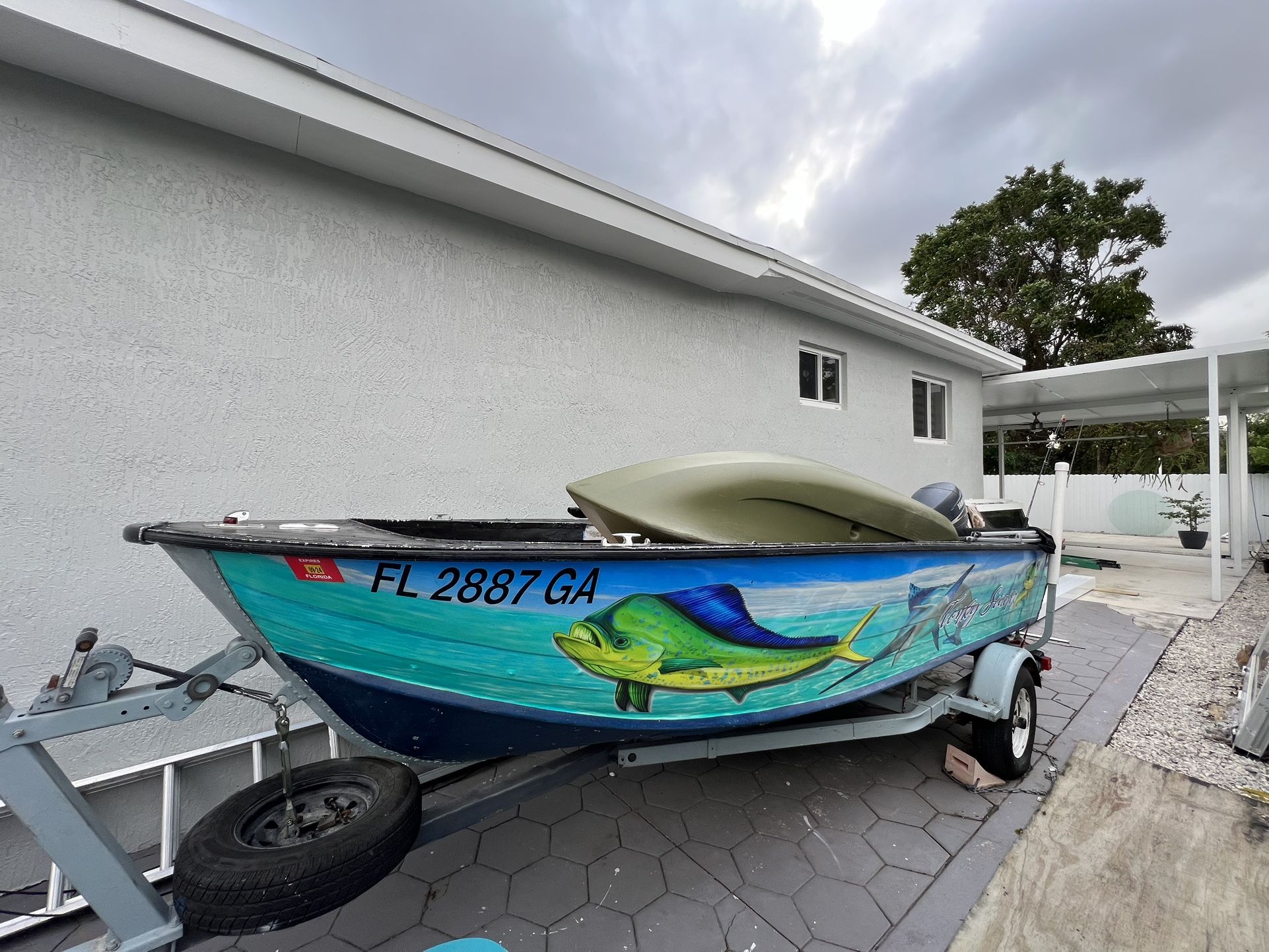 16ft Aluminum Boat for Sale in Miami, FL - OfferUp