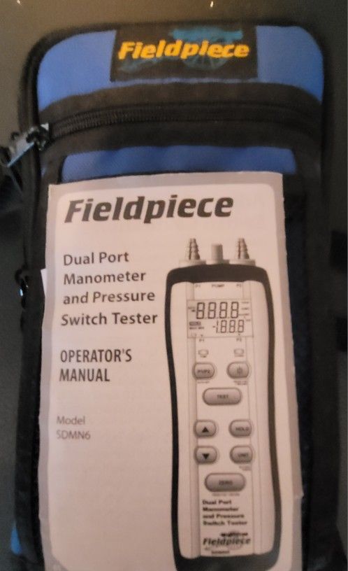Fieldpiece Manometer & Pressure Switch Tester for Sale in Romeoville ...