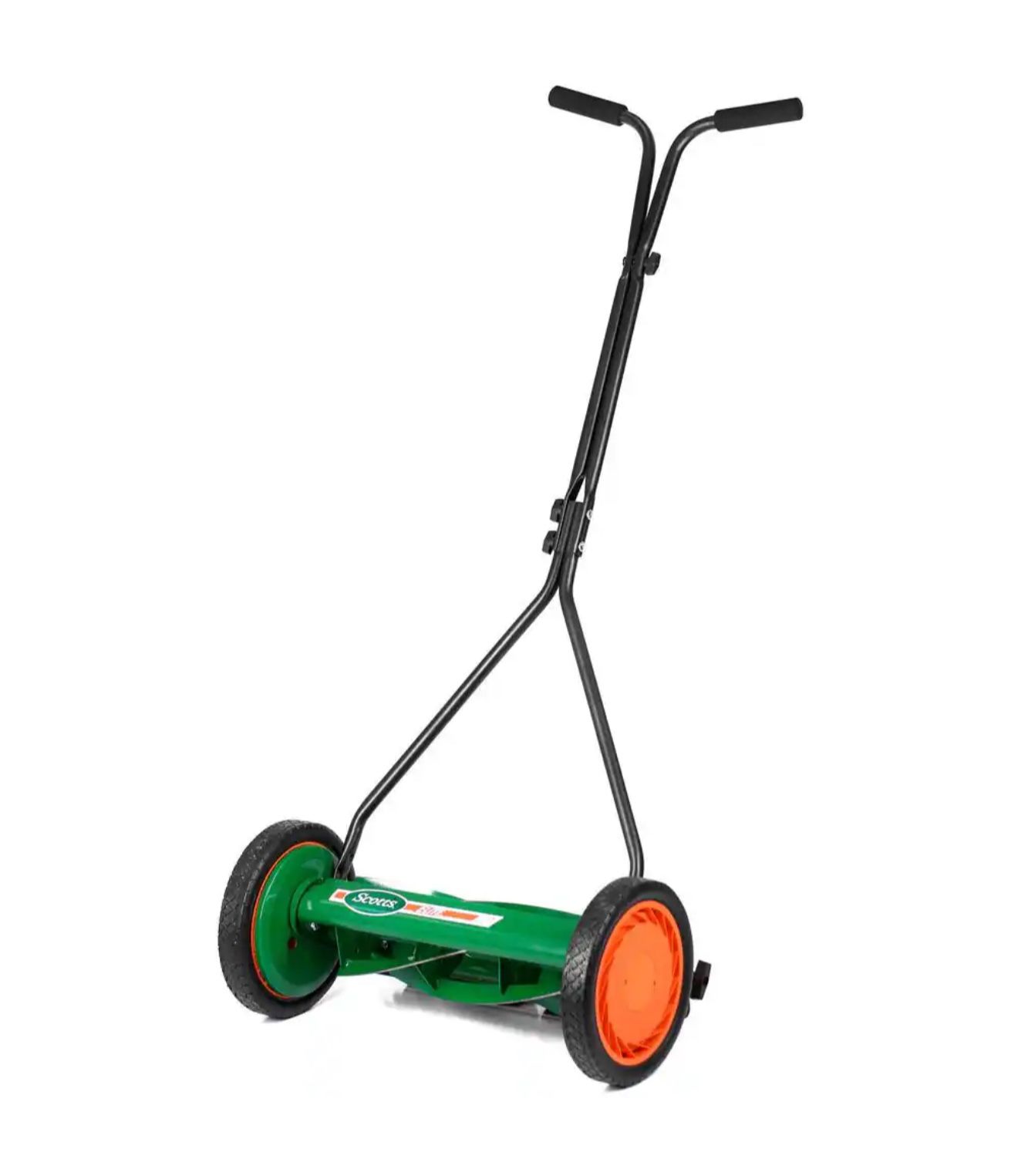 Manual push reel lawn mower store