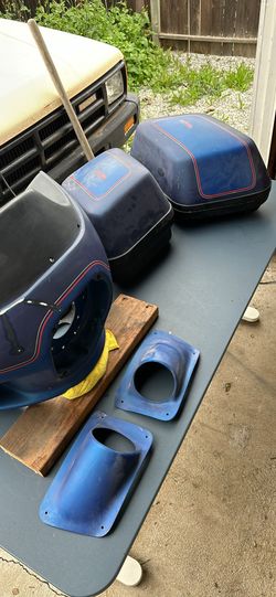 Harley Davidson FXR FXRT FXRP Fairing, Bags, Glove Boxes, Pods And ALL ...