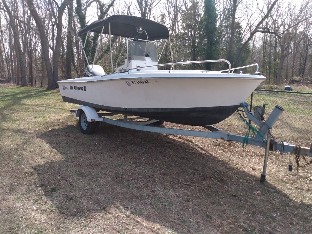 89 19ft wellcraft center console w Yamaha 130 for Sale in Vineland, NJ ...