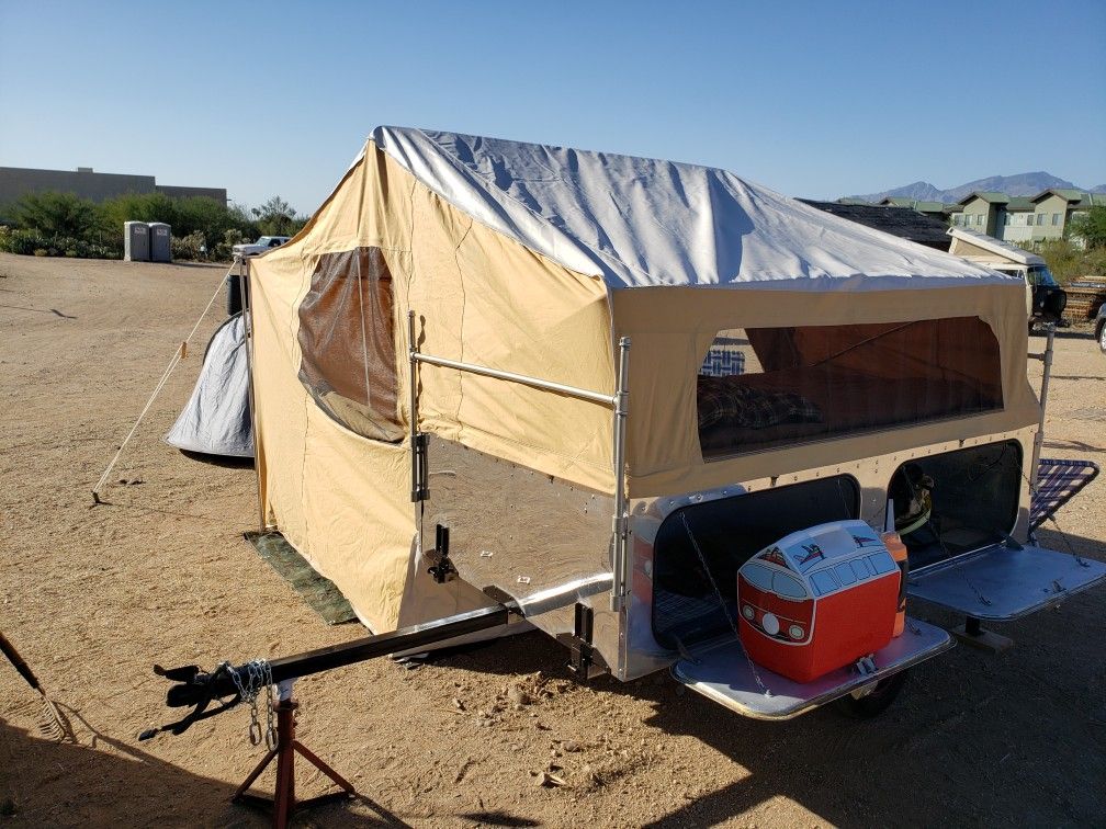 1961 JC Higgins pop up tent camper for Sale in Oro Valley, AZ - OfferUp