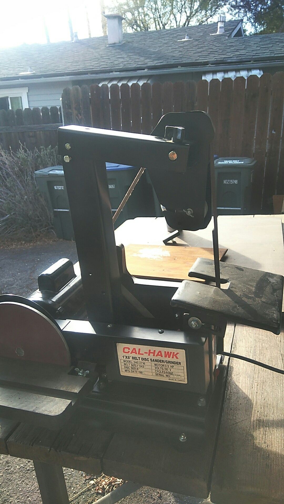 New 1x42" Belt & 8" Disc Sander Combo by Cal-Hawk for Sale in Pasadena, CA - OfferUp