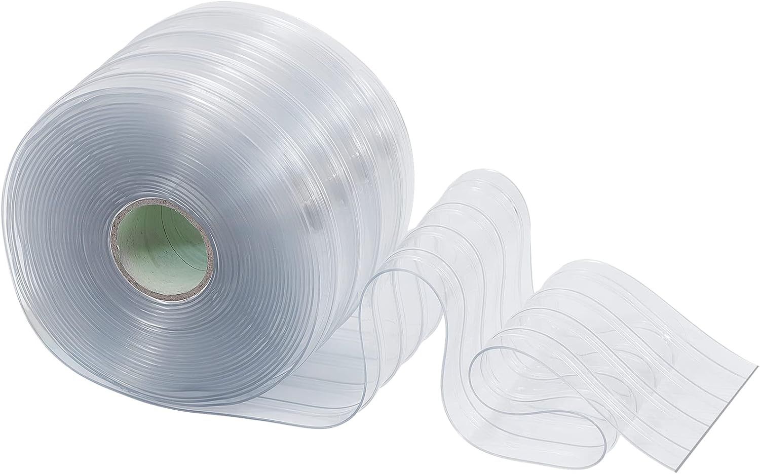 Plastic Vinyl Replacement Strip Curtain 50’ Length x 7.6” Width x 0.08 ...