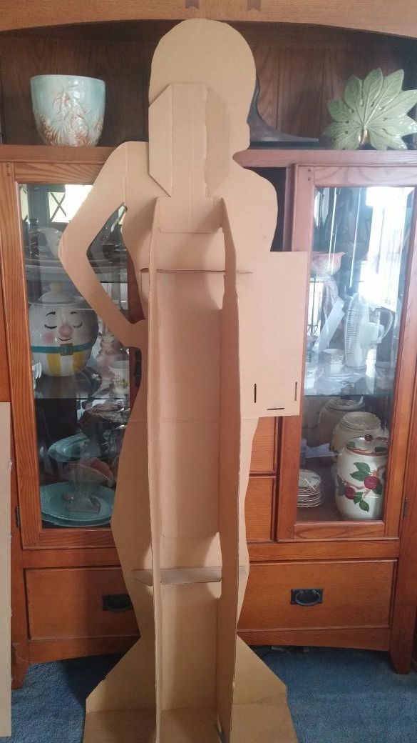 BUDWEISER Girl Life Size Stand Up Cardboard Figure for Sale in Wildomar ...