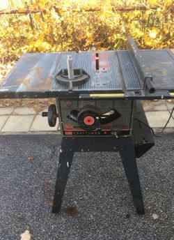 Use old craftsman table saw - databasealernas
