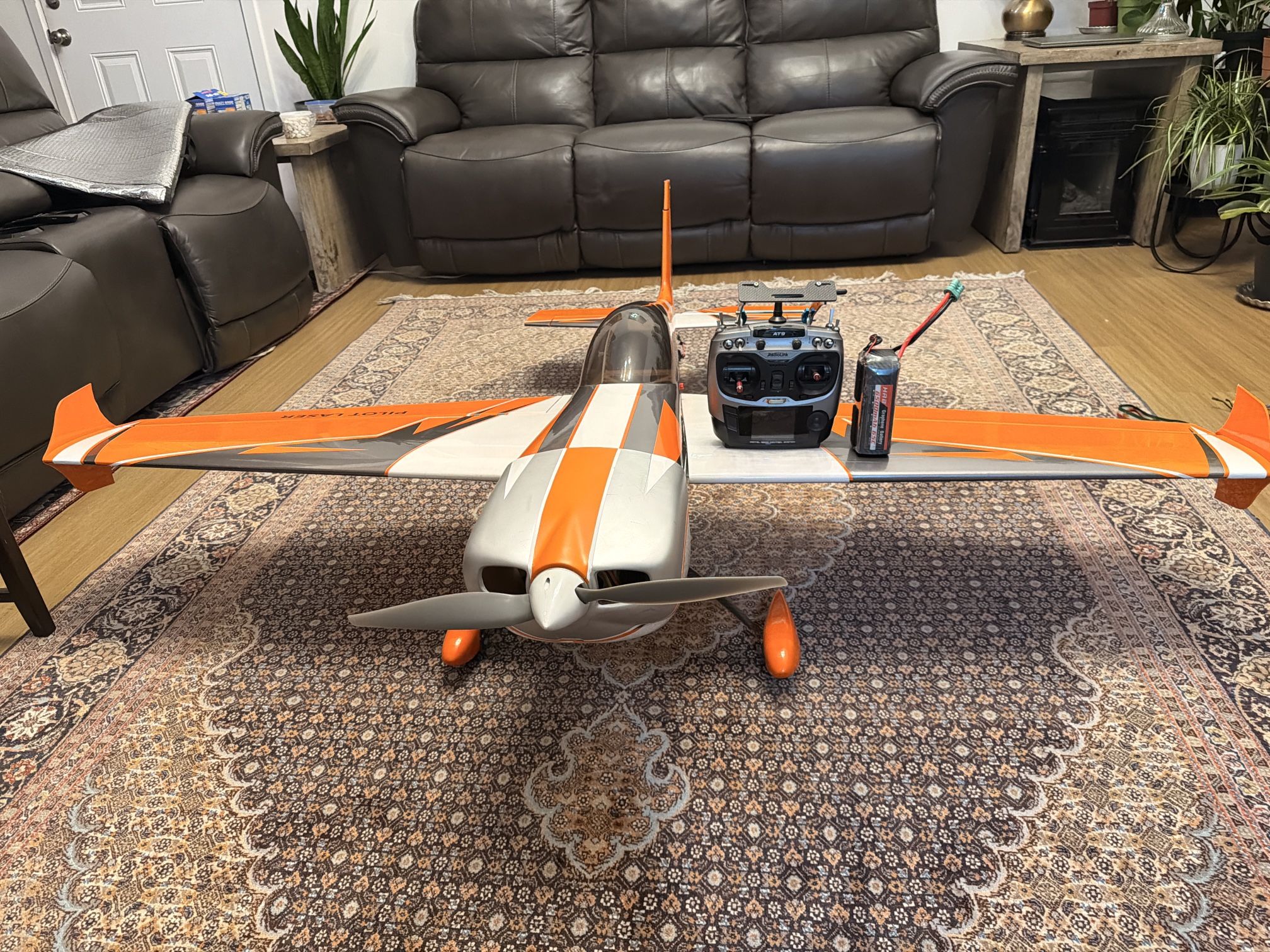 rc plane RTF pilot rc laser 67" for Sale in Ramona, CA - OfferUp