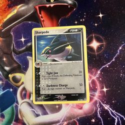 Pokemon Sharpedo Card