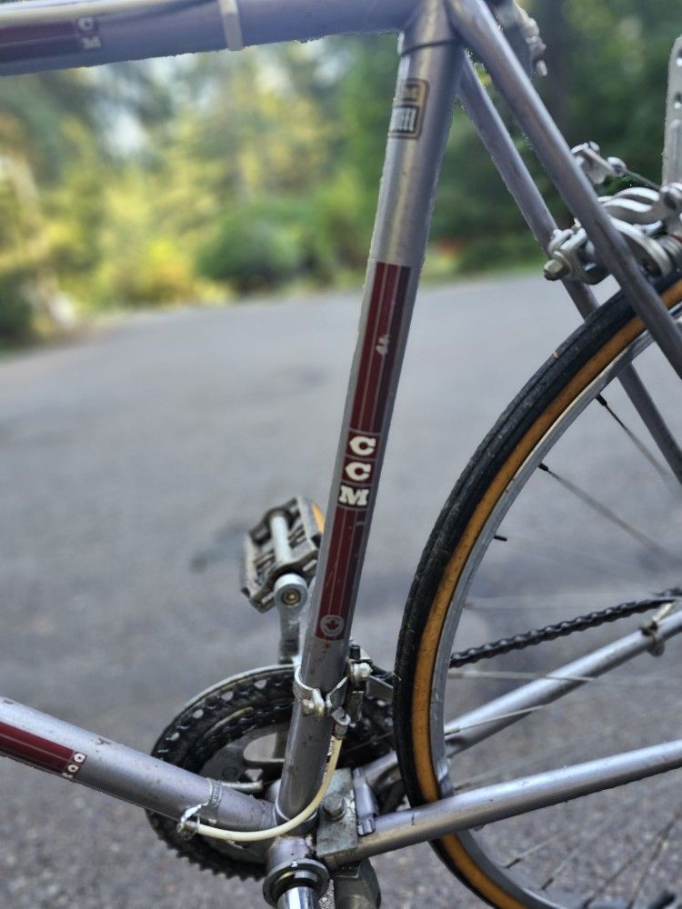 Vintage 1980 CCM CORSA 10 speed Road Bike 56 CM 22 Inch Rare for Sale ...