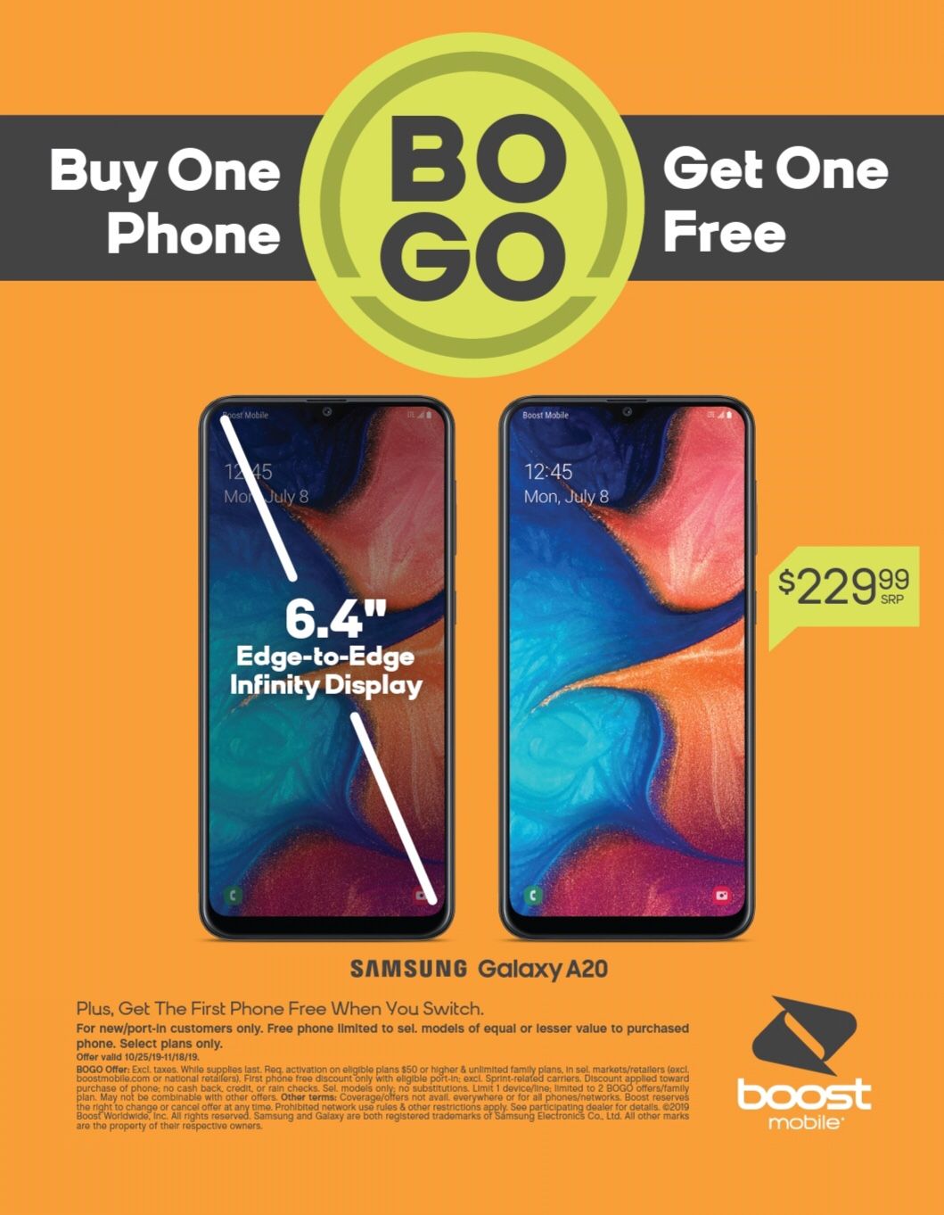 BOGO WHEN YOU SWITCH TO BOOST MOBILE!!! for Sale in Hesperia, CA - OfferUp