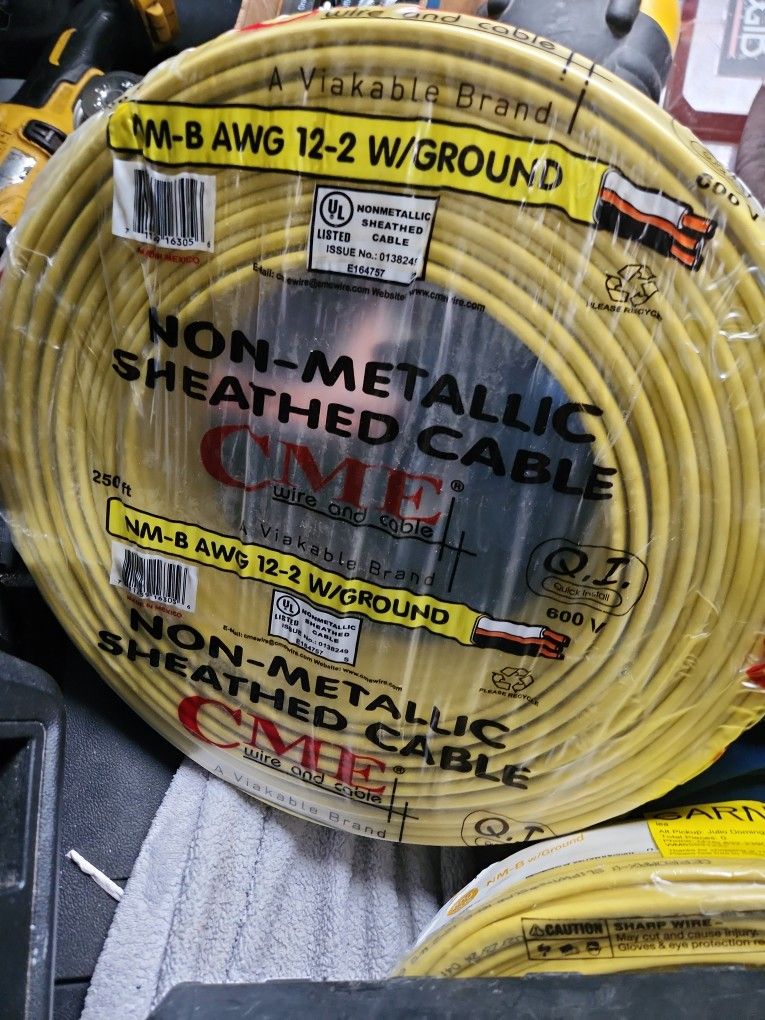 12_2 Romex Wire 2 Rolls for Sale in San Leandro, CA - OfferUp