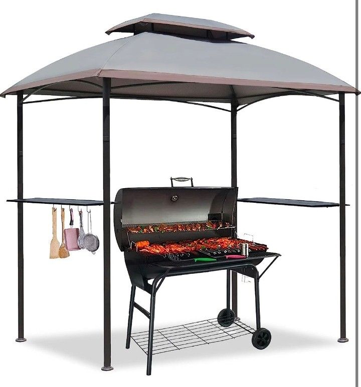 6x9 Arc Grill Gazebo Double Tiered for Sale in Rancho Cucamonga, CA ...