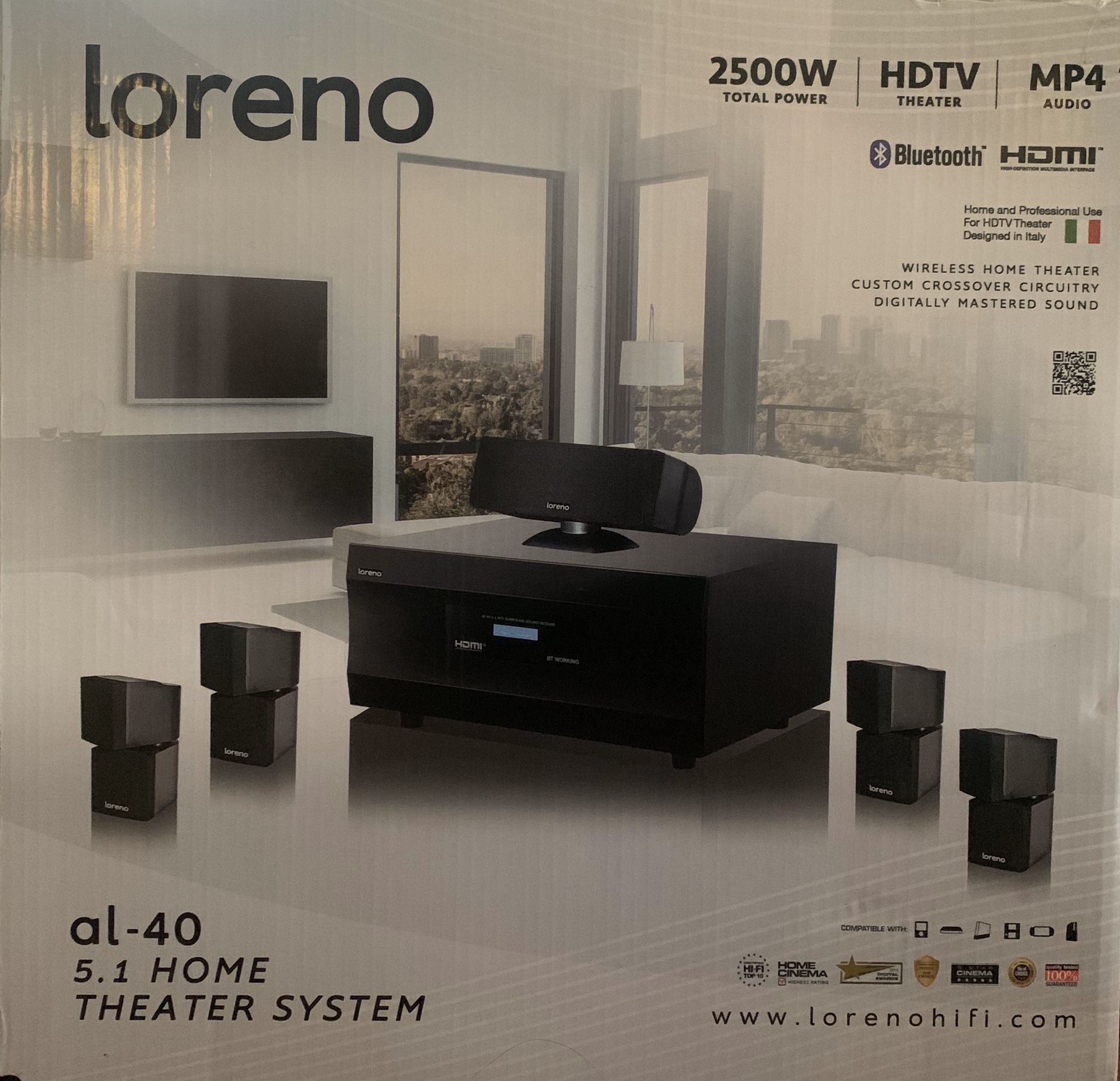 Loreno al-40 home theater system. Normally $2,800 for Sale in Alhambra ...