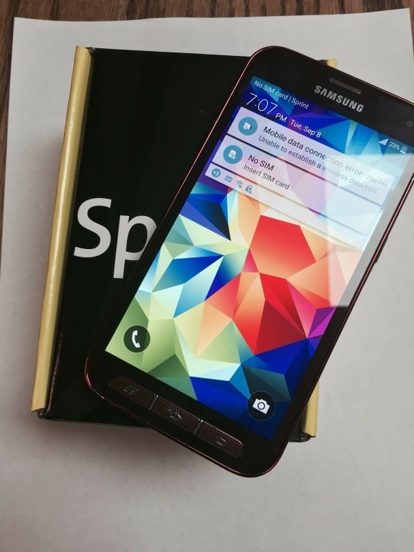 Galaxy S5 Active Red