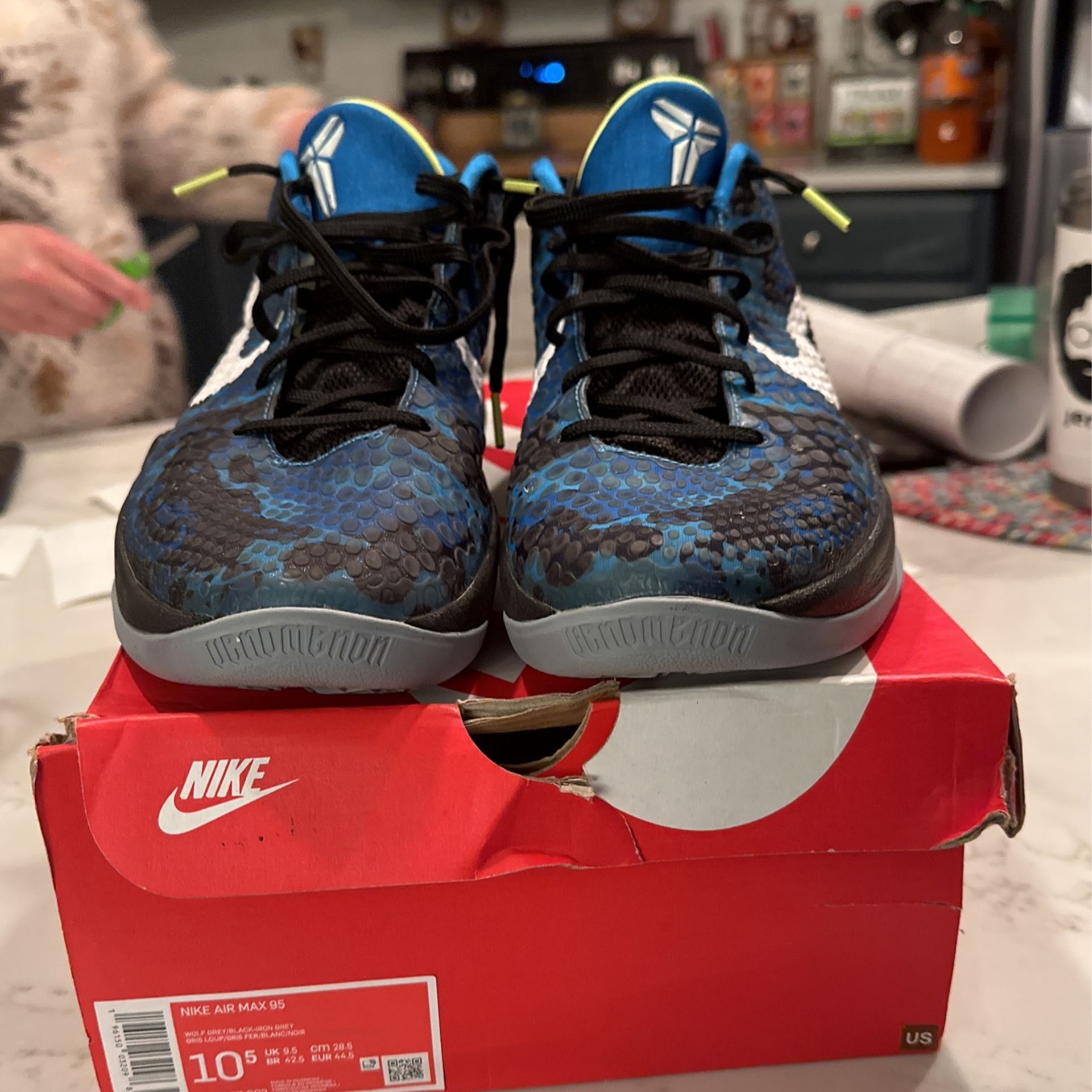 Kobe 6 Blue Camo