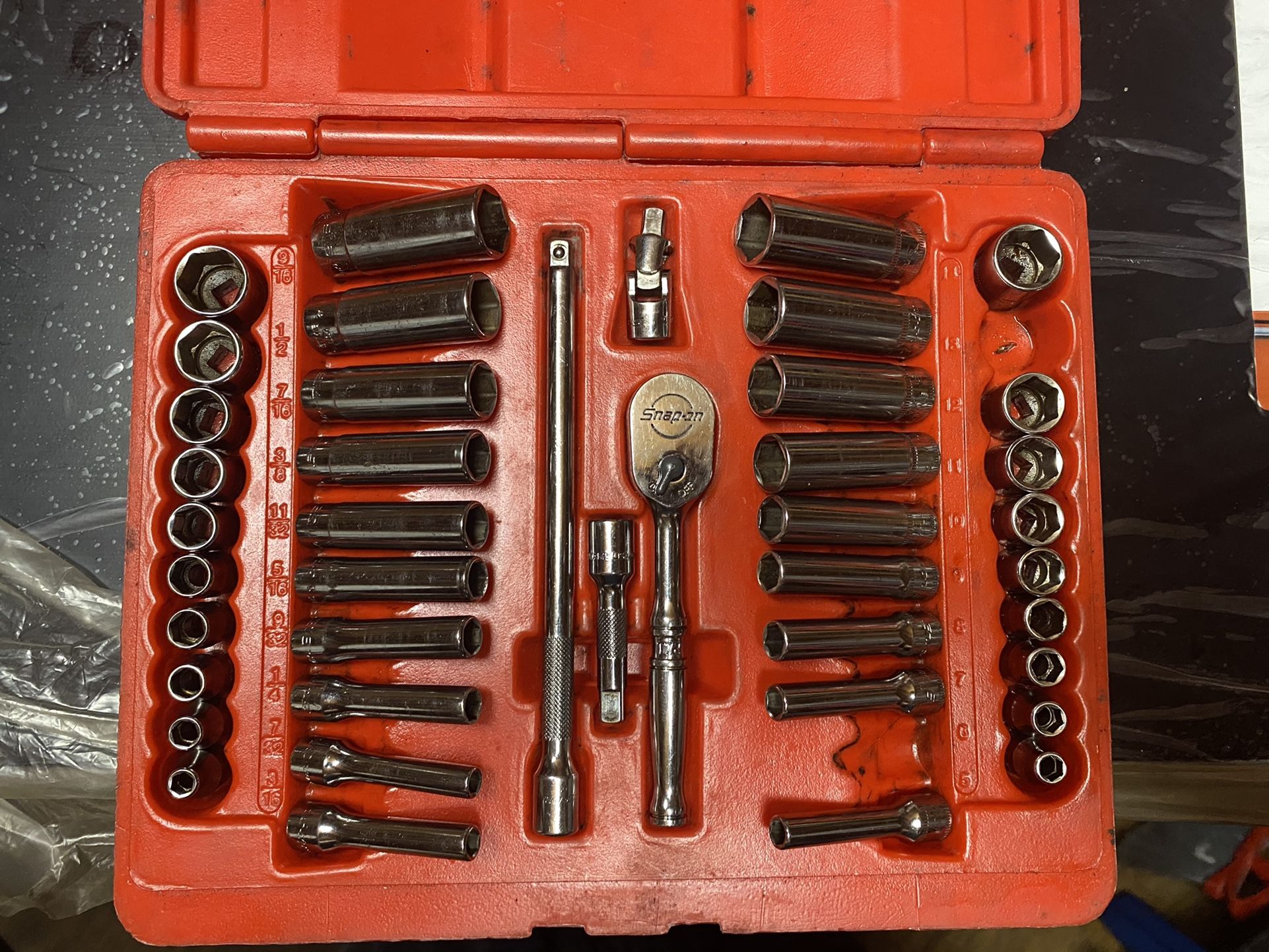 Snap On 1/4 Socket Set Sae/metric 144tpmb for Sale in Deer Park, NY ...