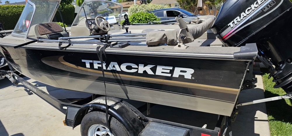 2001 Tracker Targa 17 With 90hp Mercury for Sale in Huntington Beach ...