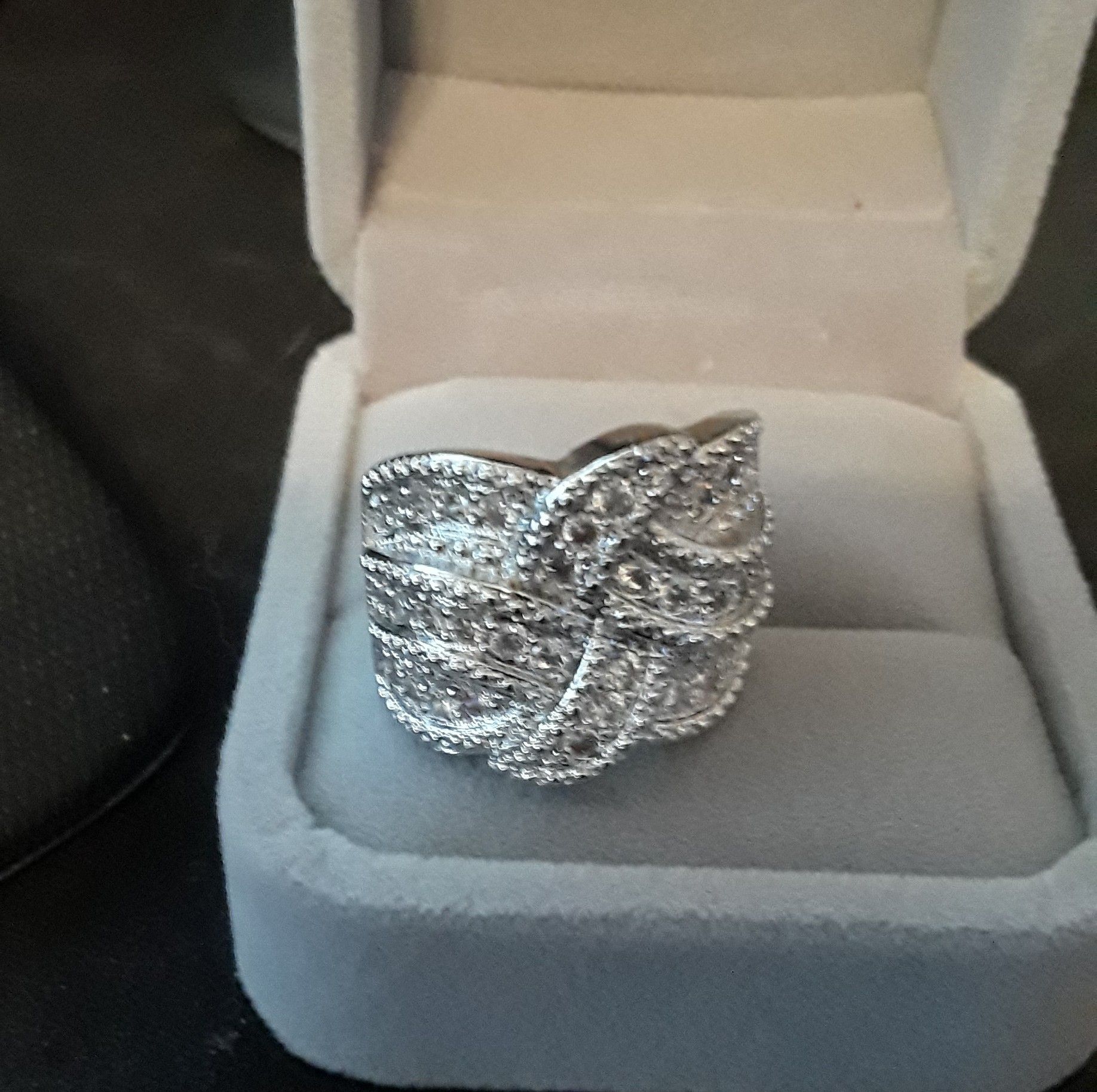 Size 6, 8.5, 9; Hot Bling WFG Eternity Ring for Sale in Lewisville, TX ...