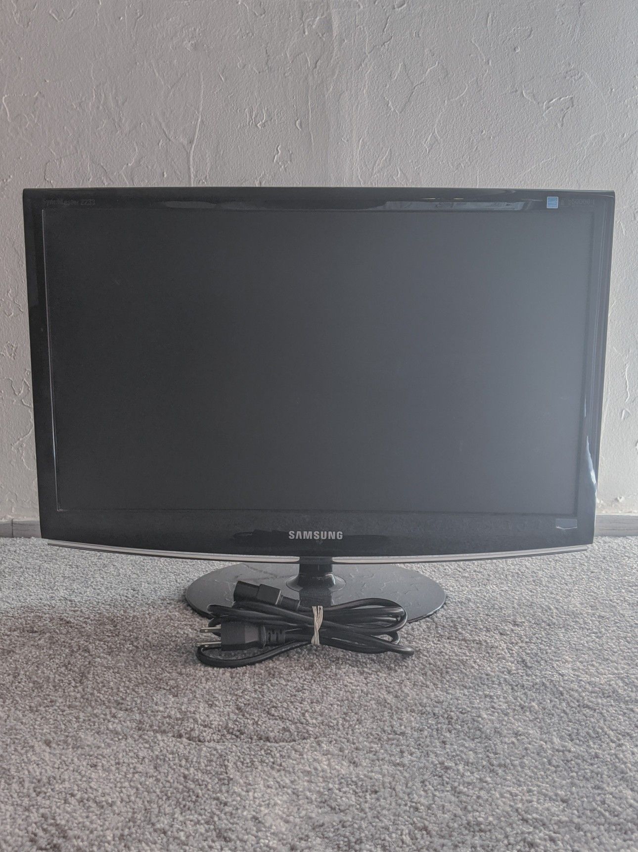 Samsung Syncmaster 2233 22” Widescreen Monitor (Black) for Sale in ...