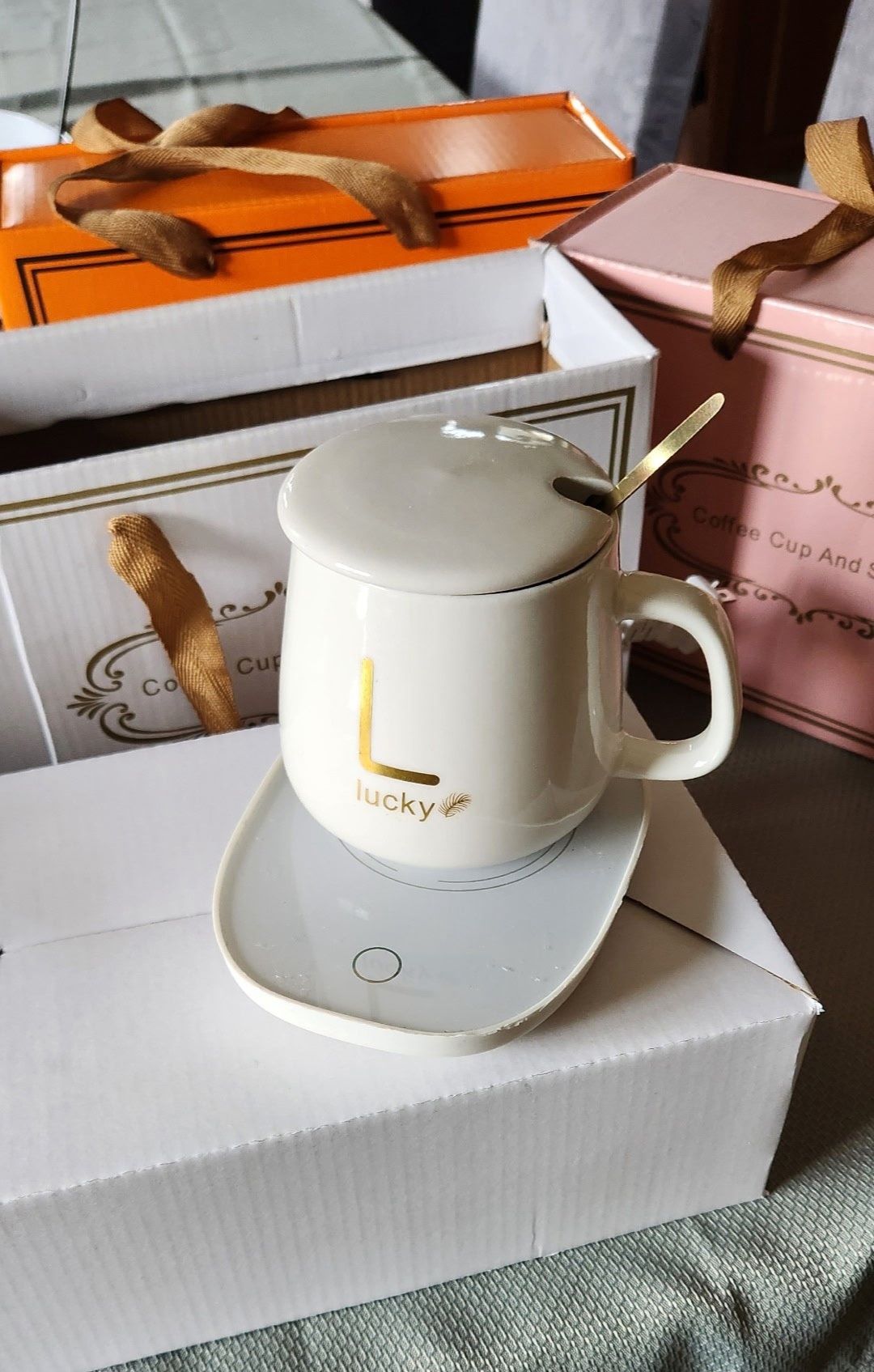 Ceramic Cup With Hot Plate for Sale in Miami, FL - OfferUp