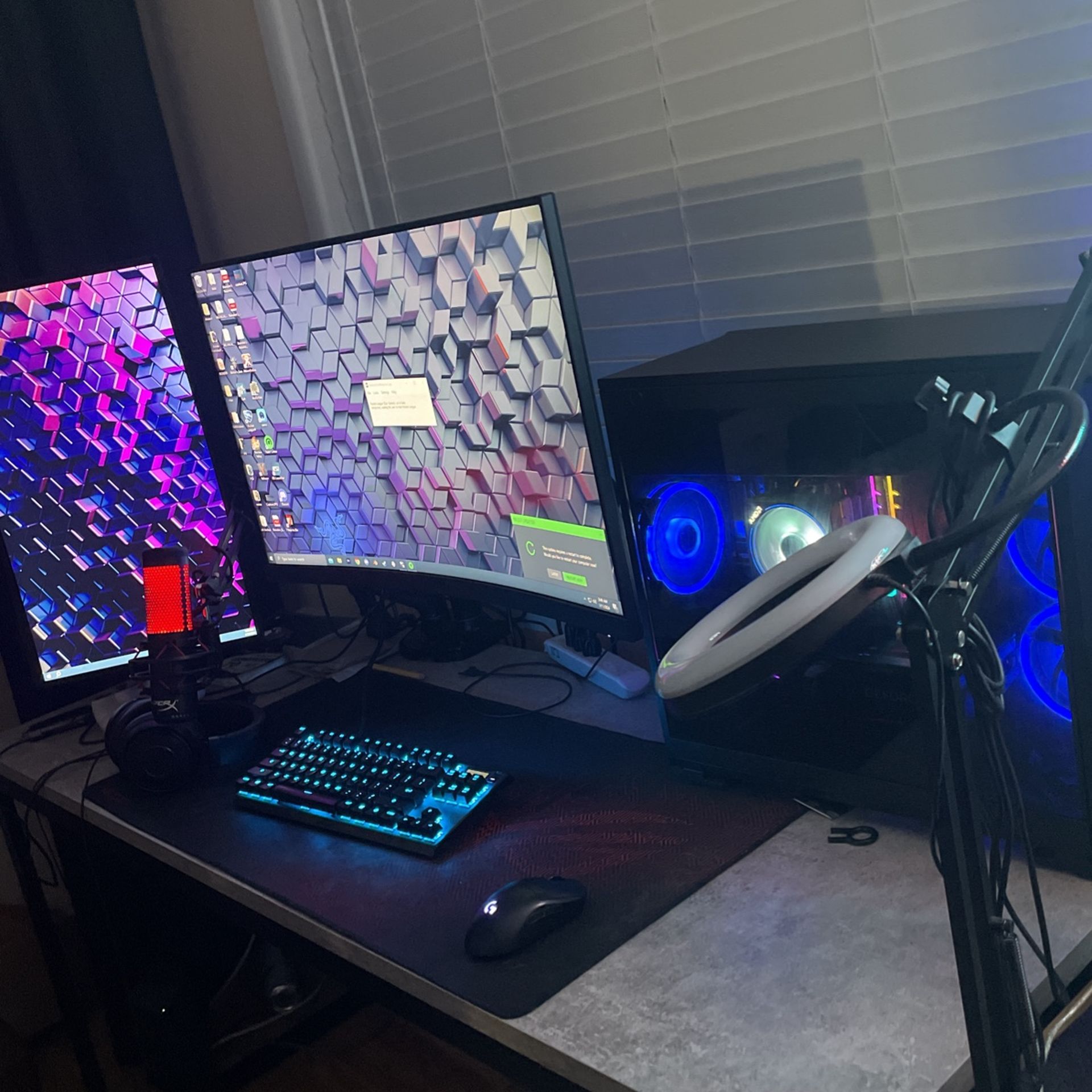 - GAMING PC 4070ti GPU- DUAL MONITORS - MOUSE KEYBOARD for Sale in ...